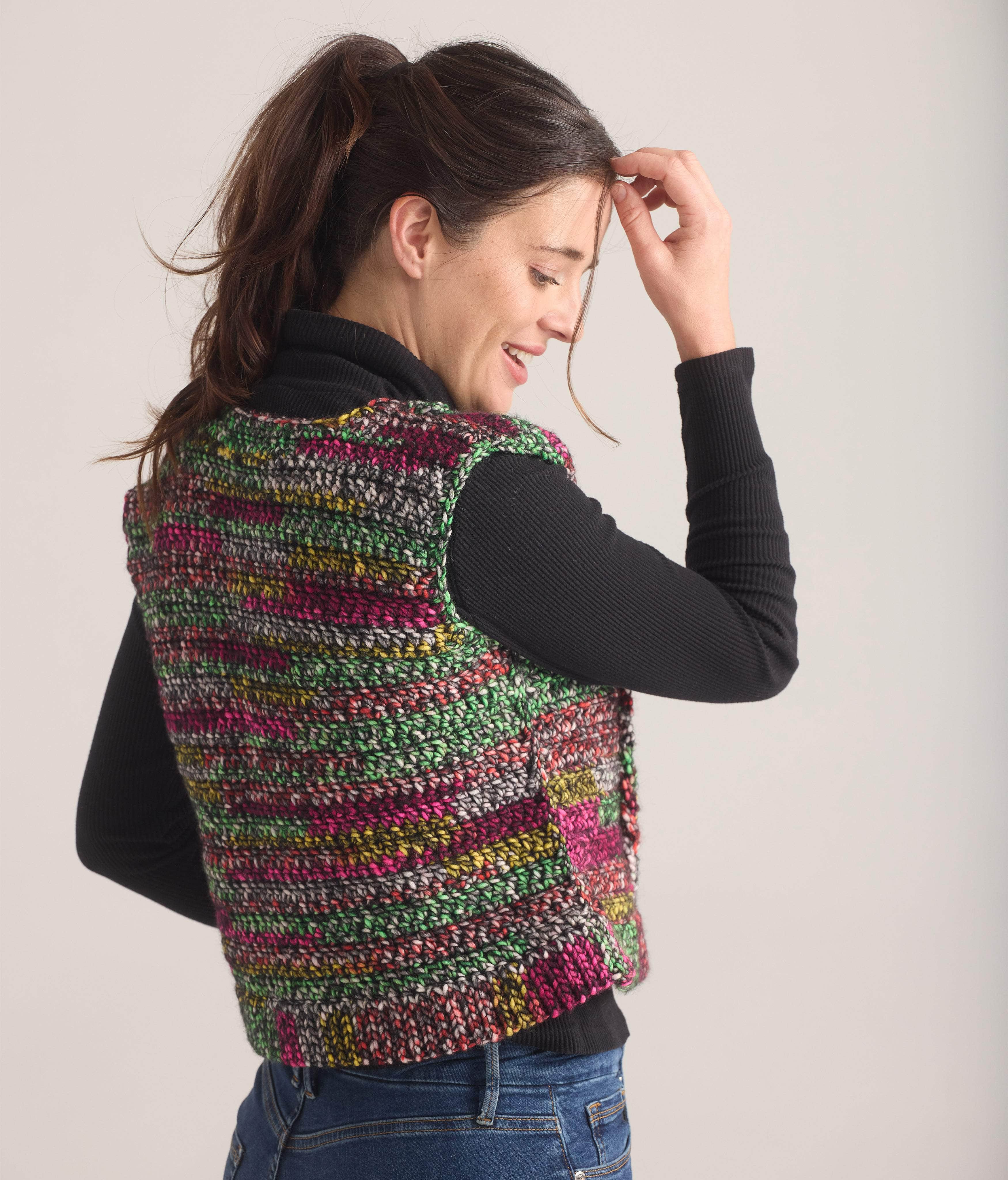 Zesty Ribbed Vest – Premier Yarns