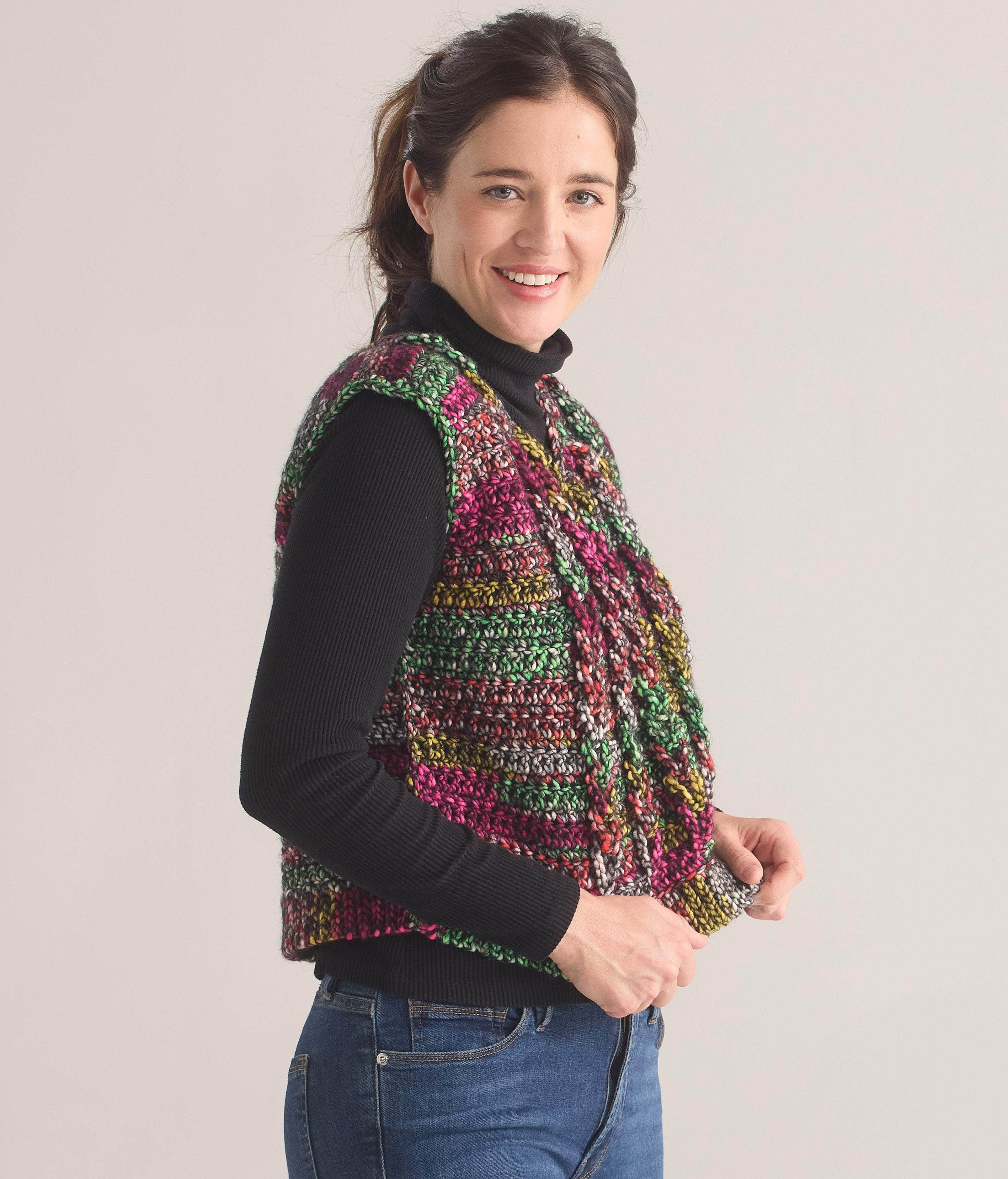 Zesty Ribbed Vest – Premier Yarns