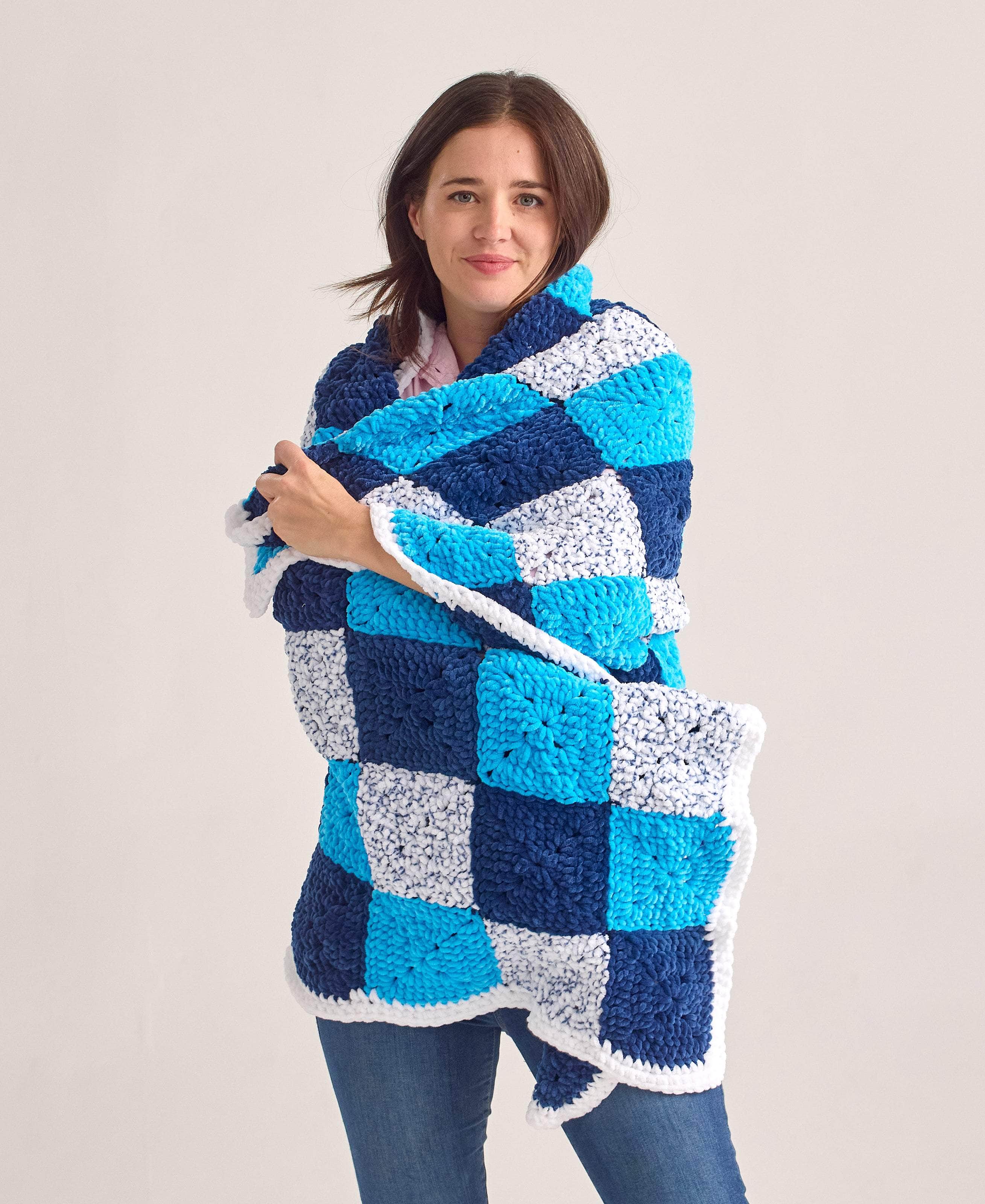 Violet's Granny Square Blanket – Premier Yarns