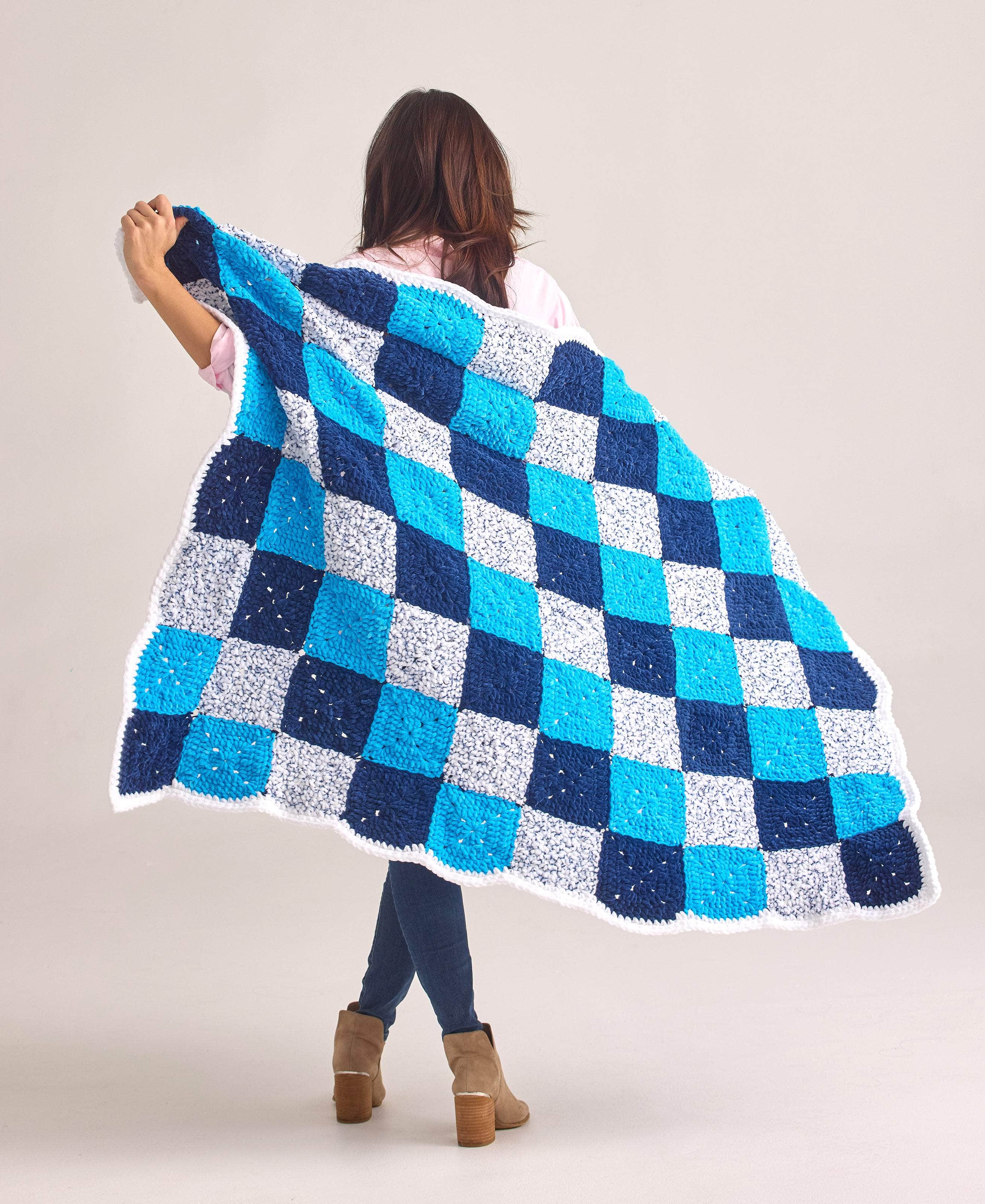 Violet's Granny Square Blanket – Premier Yarns