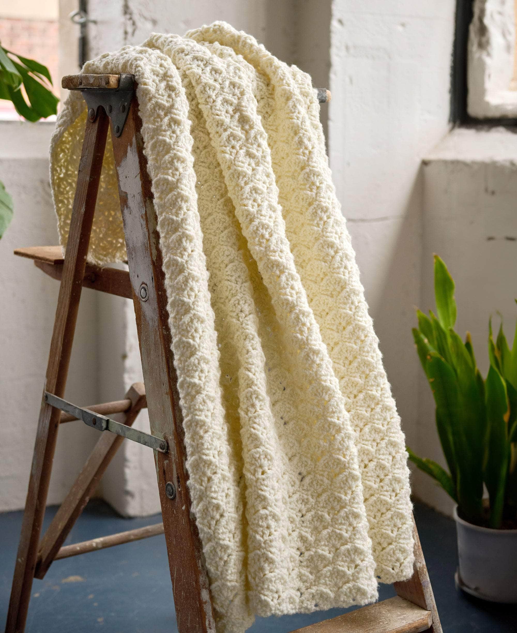 Open Fans Blanket – Premier Yarns