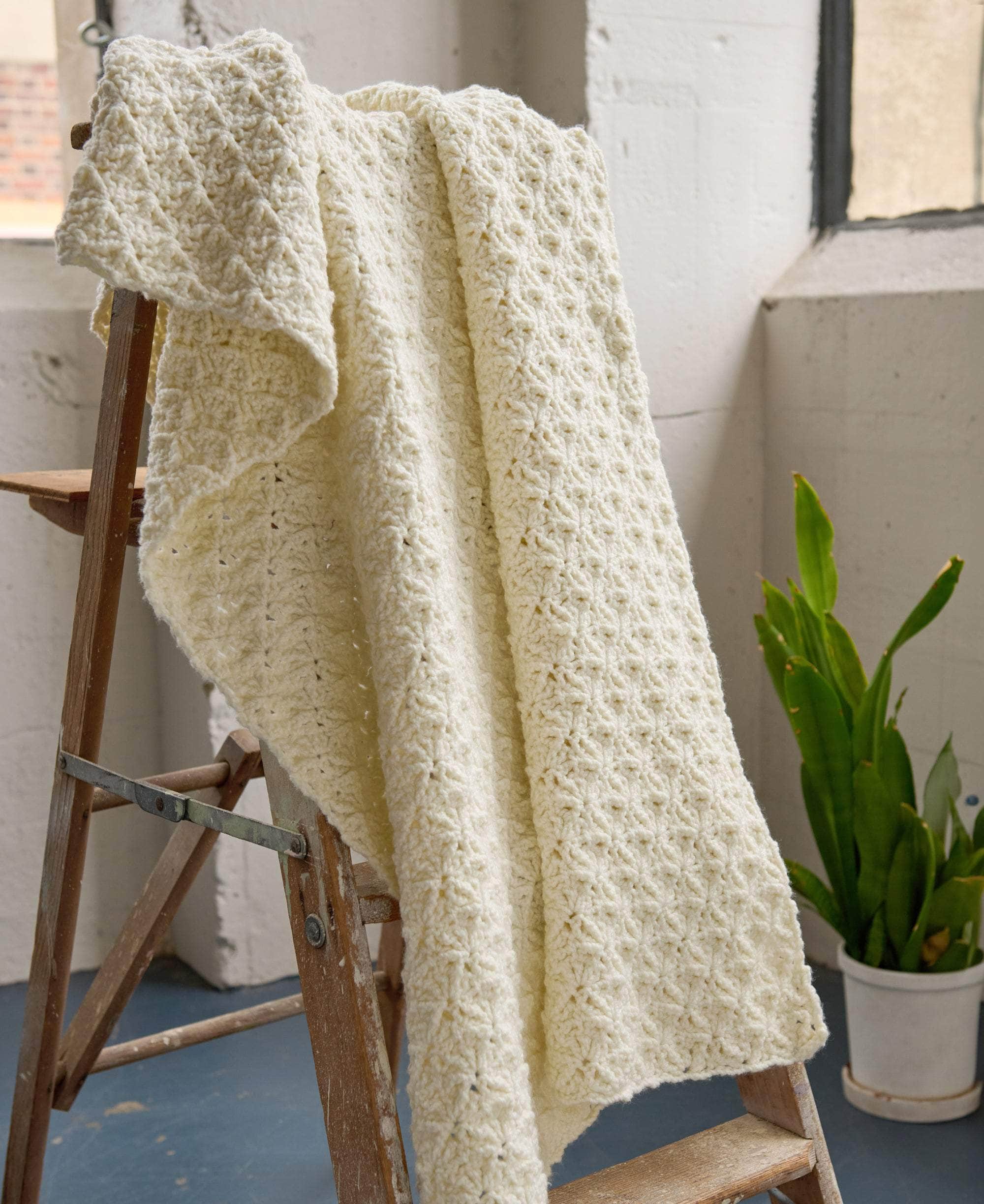 Open Fans Blanket – Premier Yarns