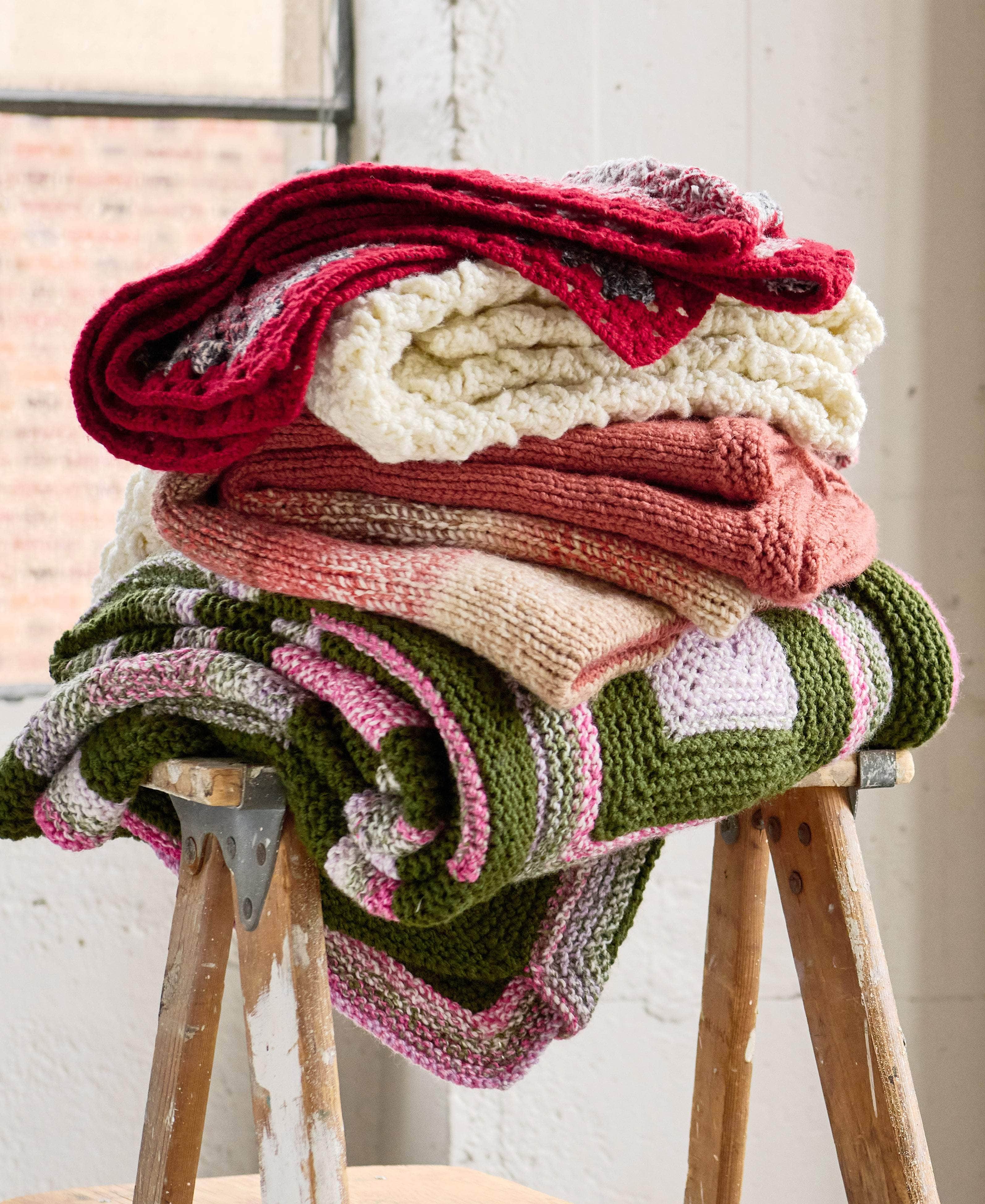 Shifting Squares Blanket – Premier Yarns