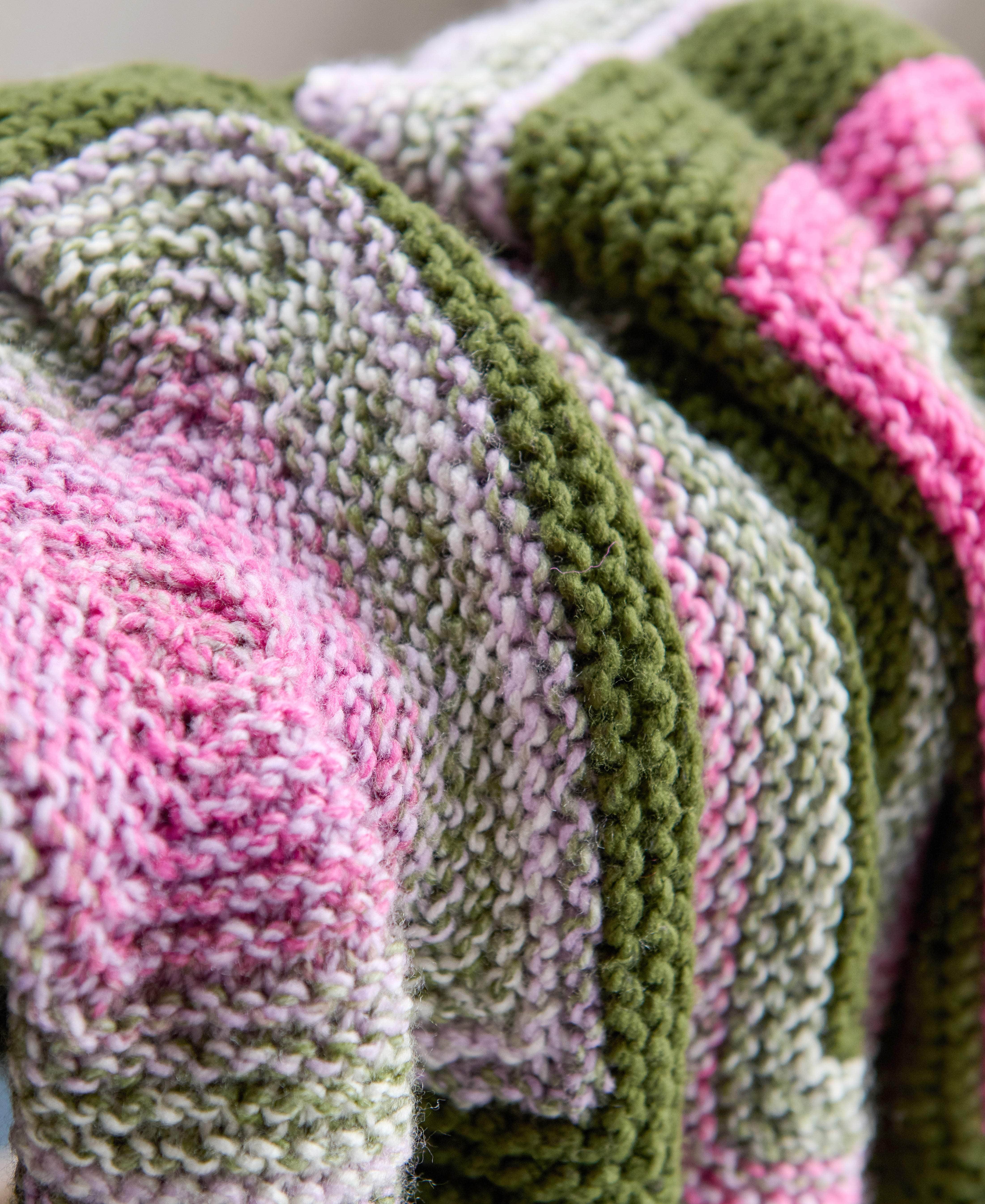 Shifting Squares Blanket – Premier Yarns