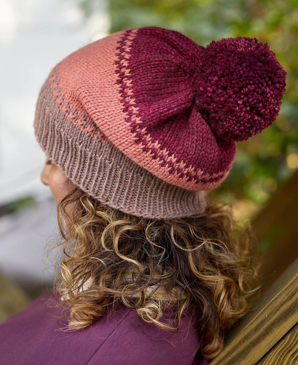 Earth and Berry Beanie – Premier Yarns