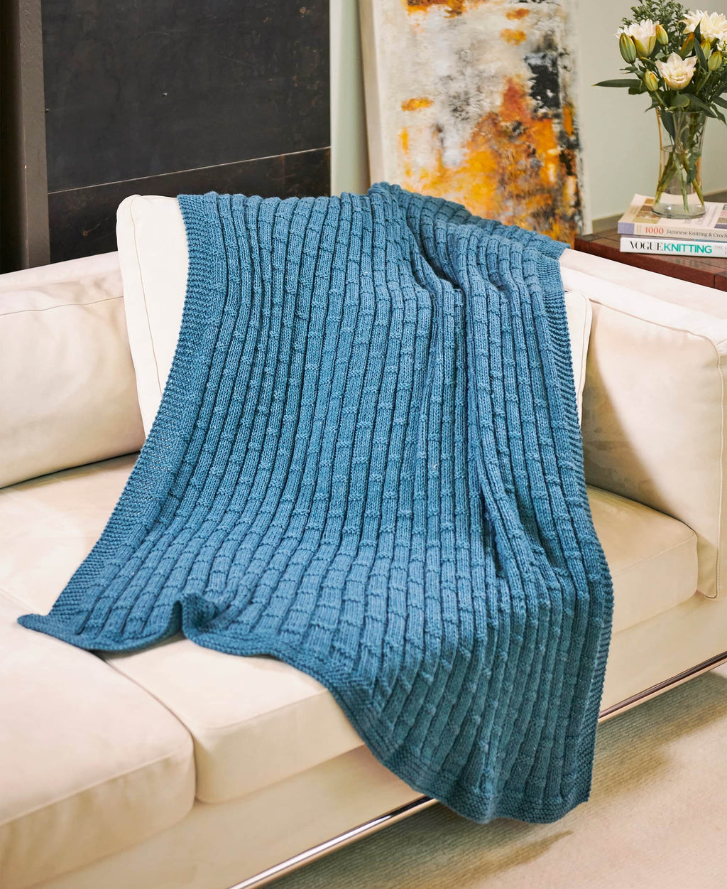 Ocean Ridge Blanket – Premier Yarns