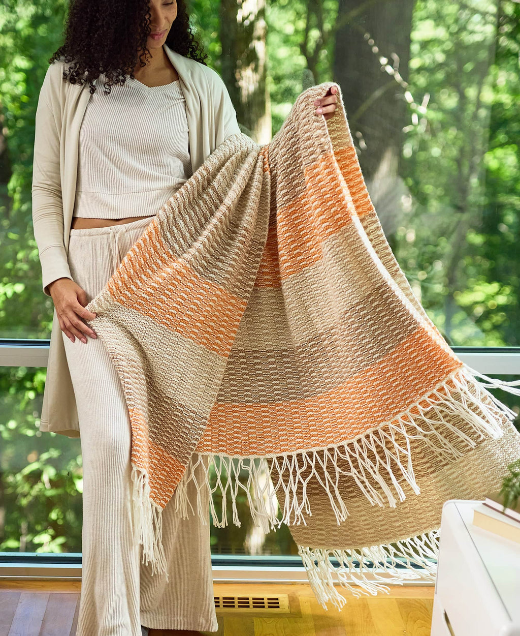 Peach Bellini Blanket – Premier Yarns