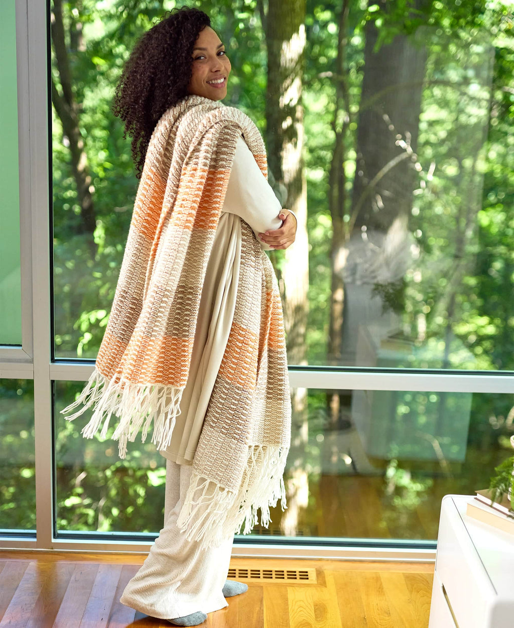 Peach Bellini Blanket – Premier Yarns
