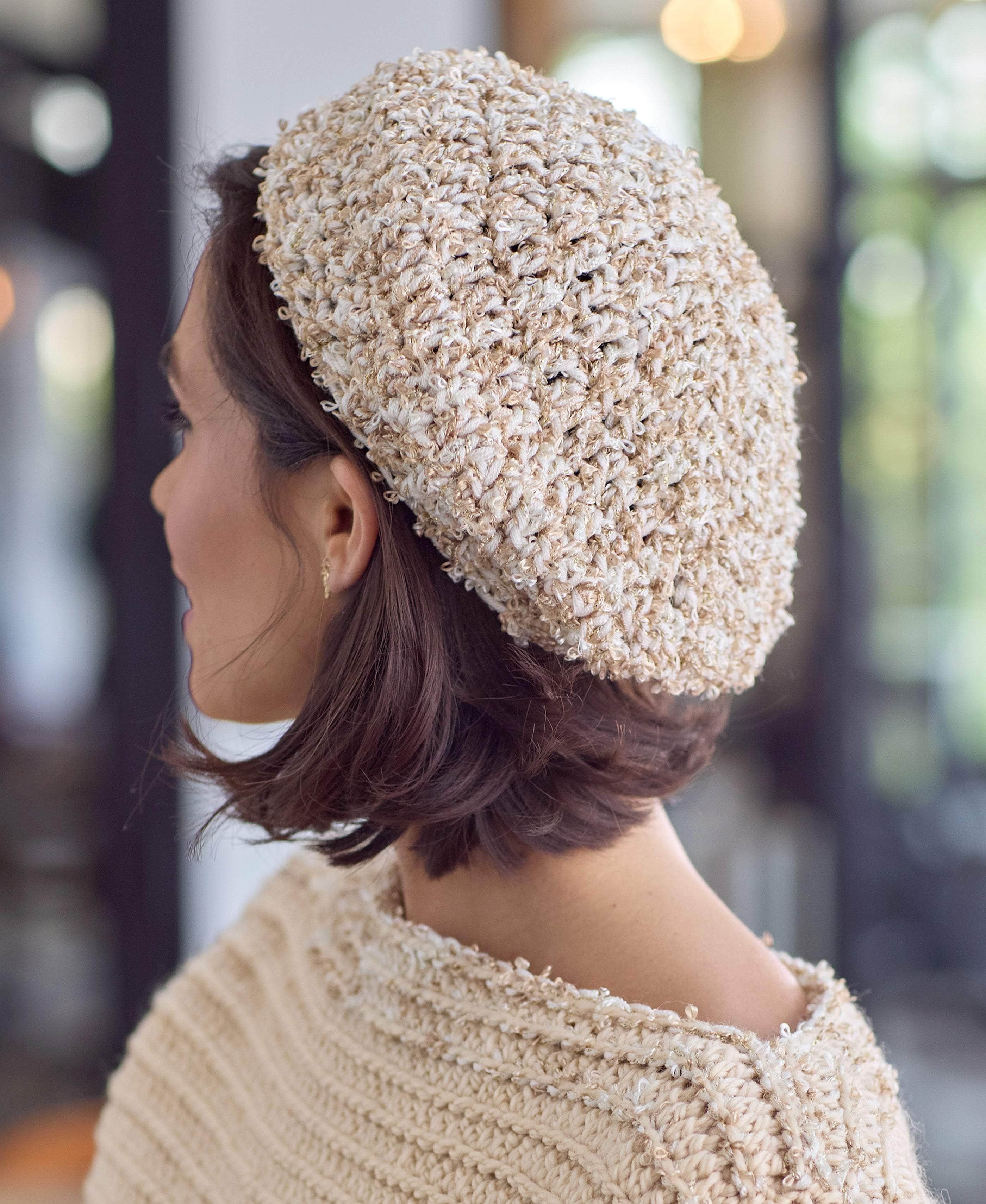 Golden Thread Top and Beret Set – Premier Yarns