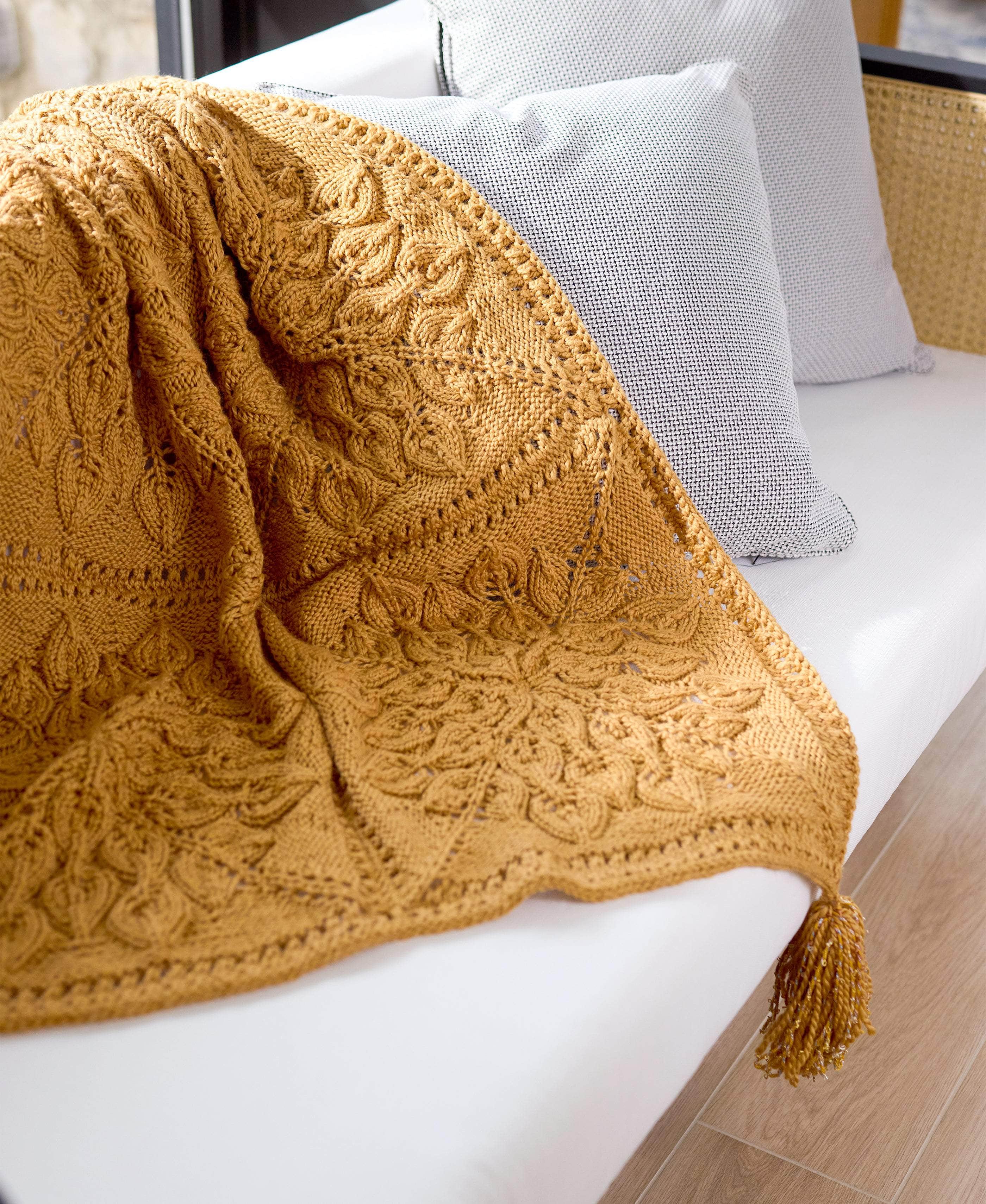 Autumn Glow Blanket – Premier Yarns
