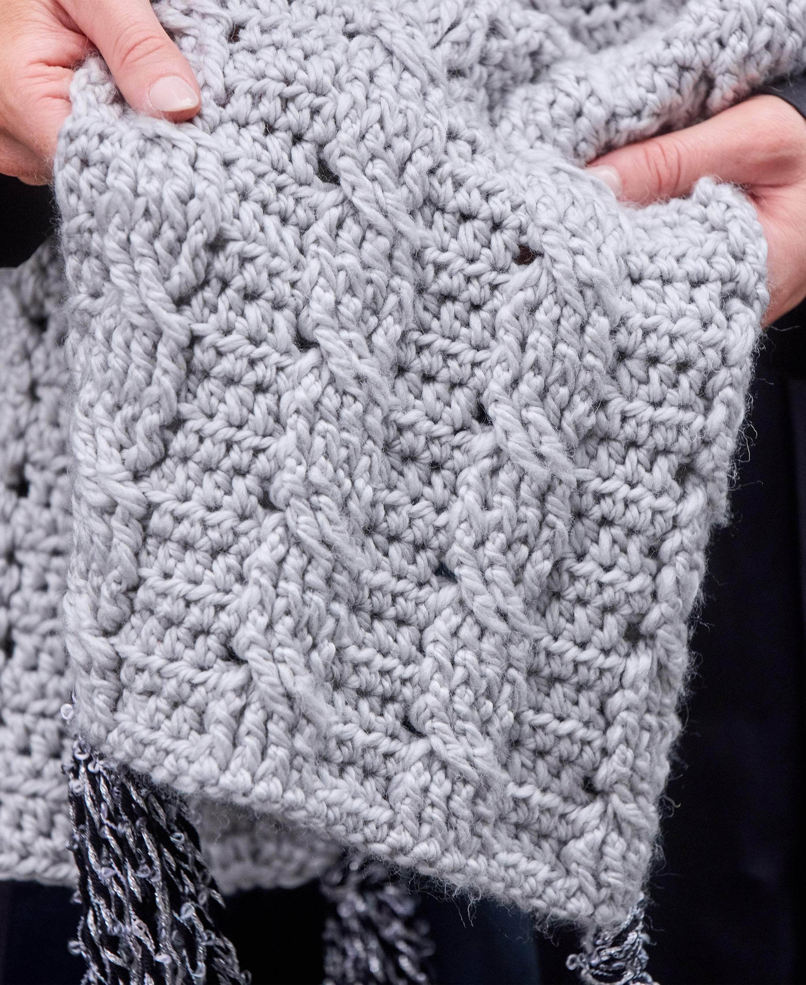 Frosted Cables Hat and Scarf Set – Premier Yarns