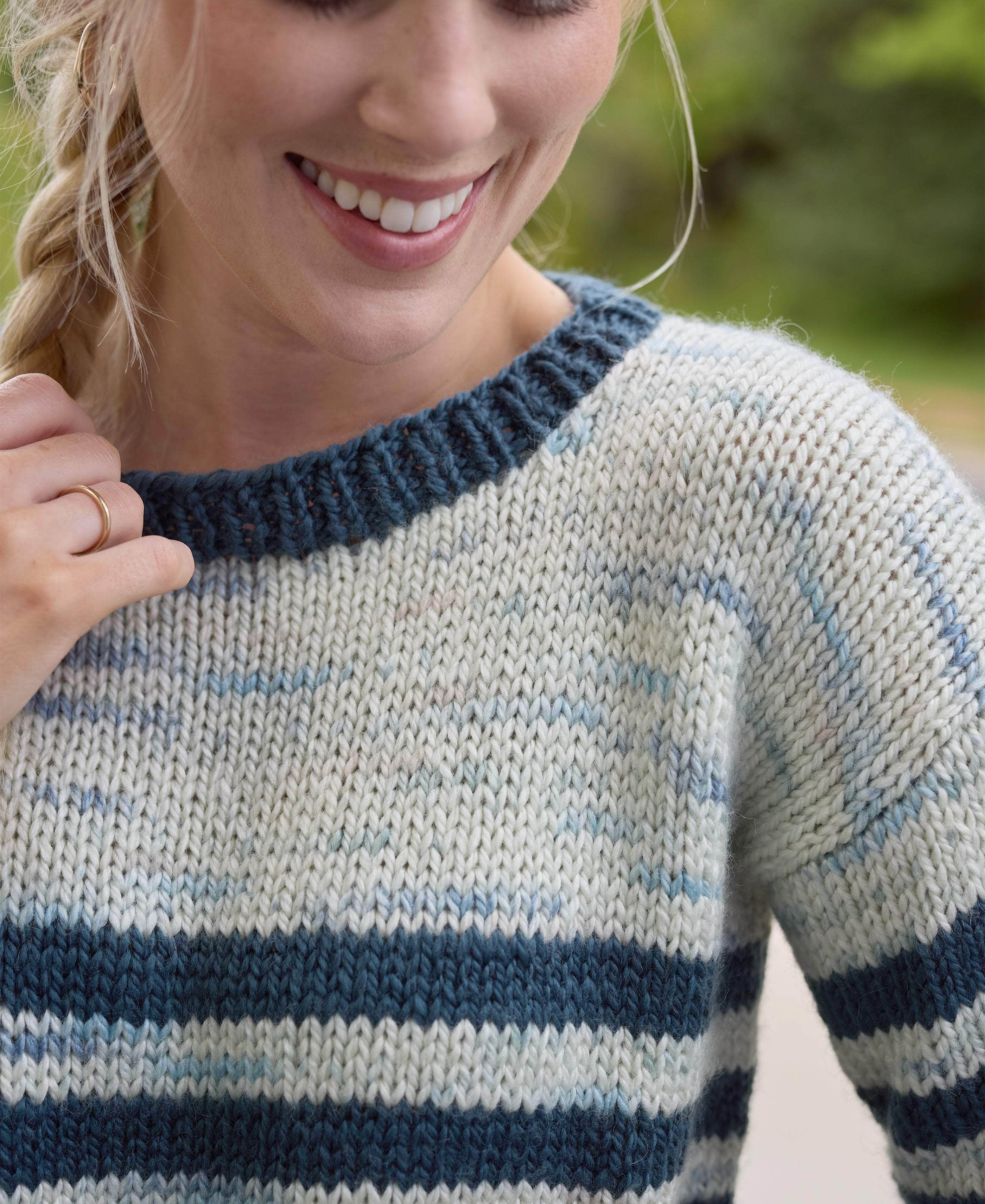 Seaside Fade Sweater – Premier Yarns