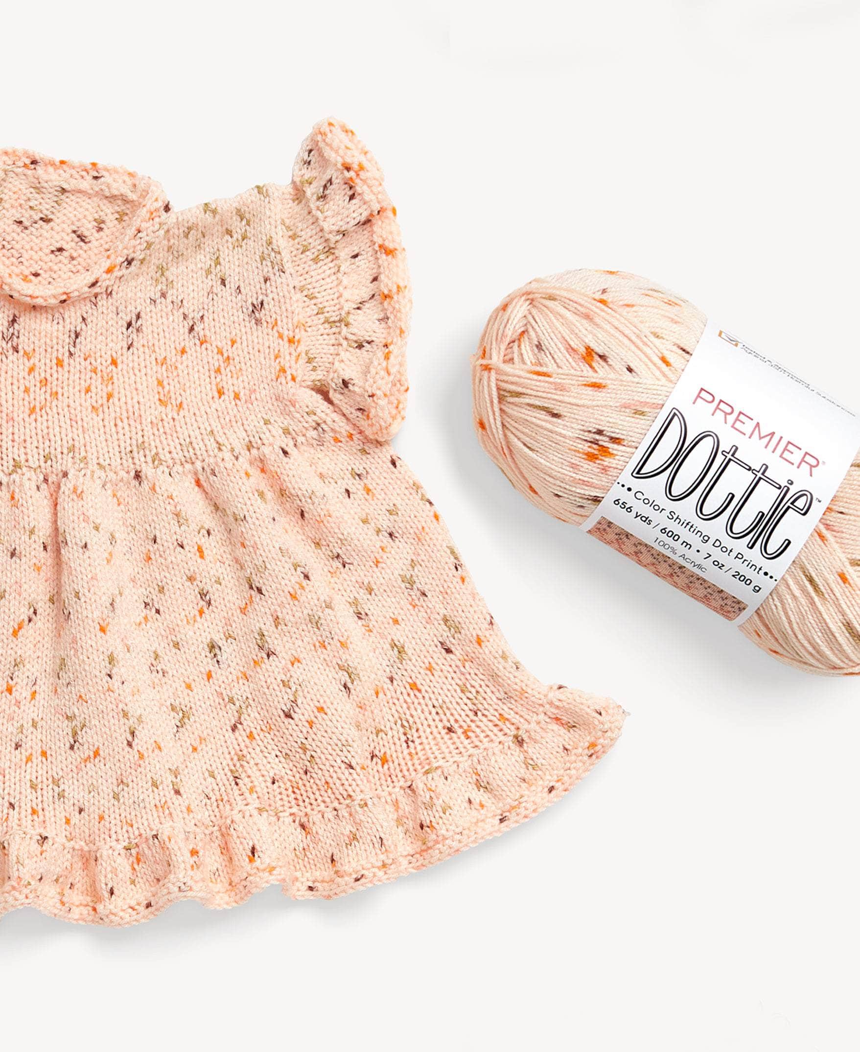Ruffled Dress – Premier Yarns