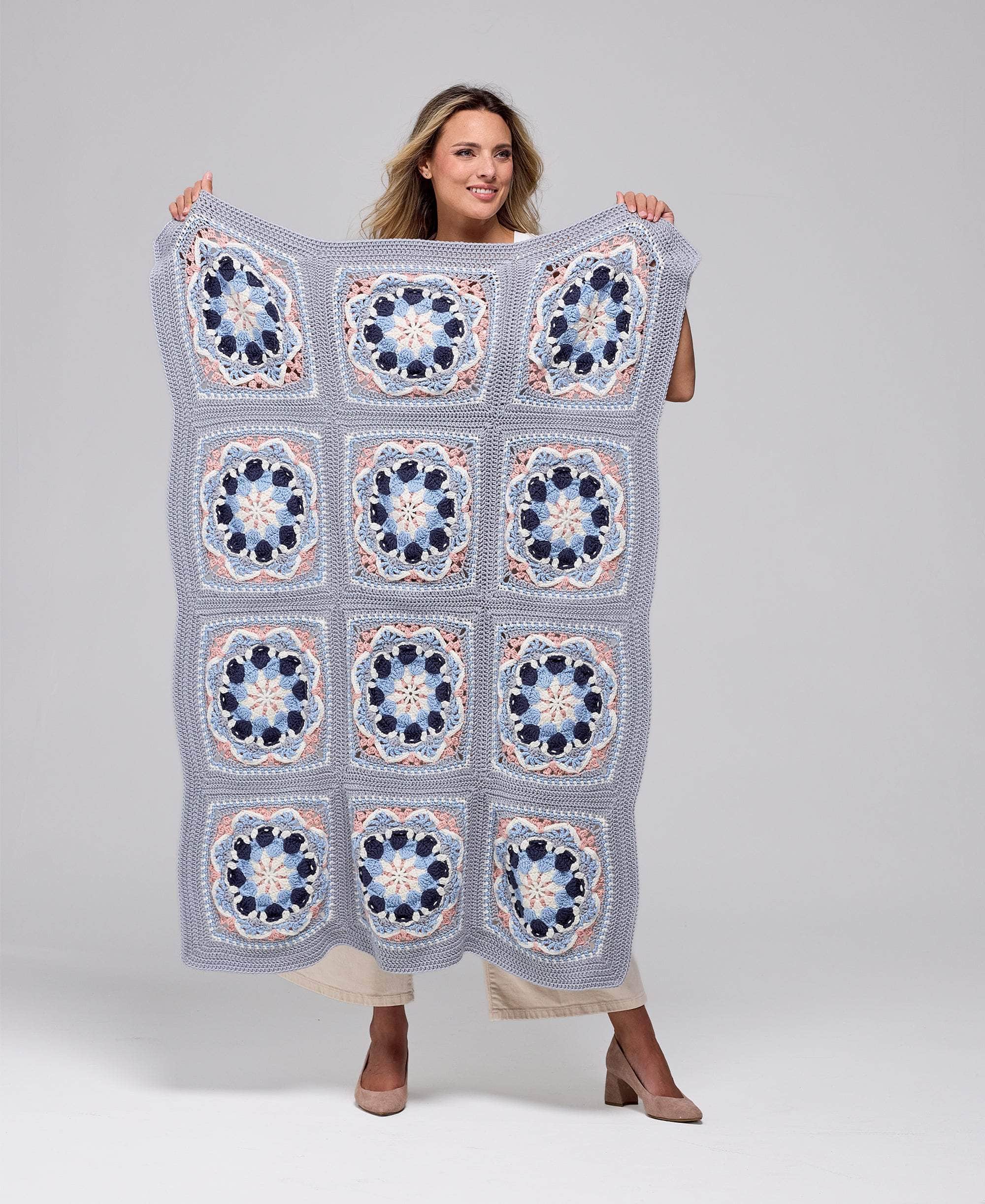 Porcelain Stitch Blanket – Premier Yarns
