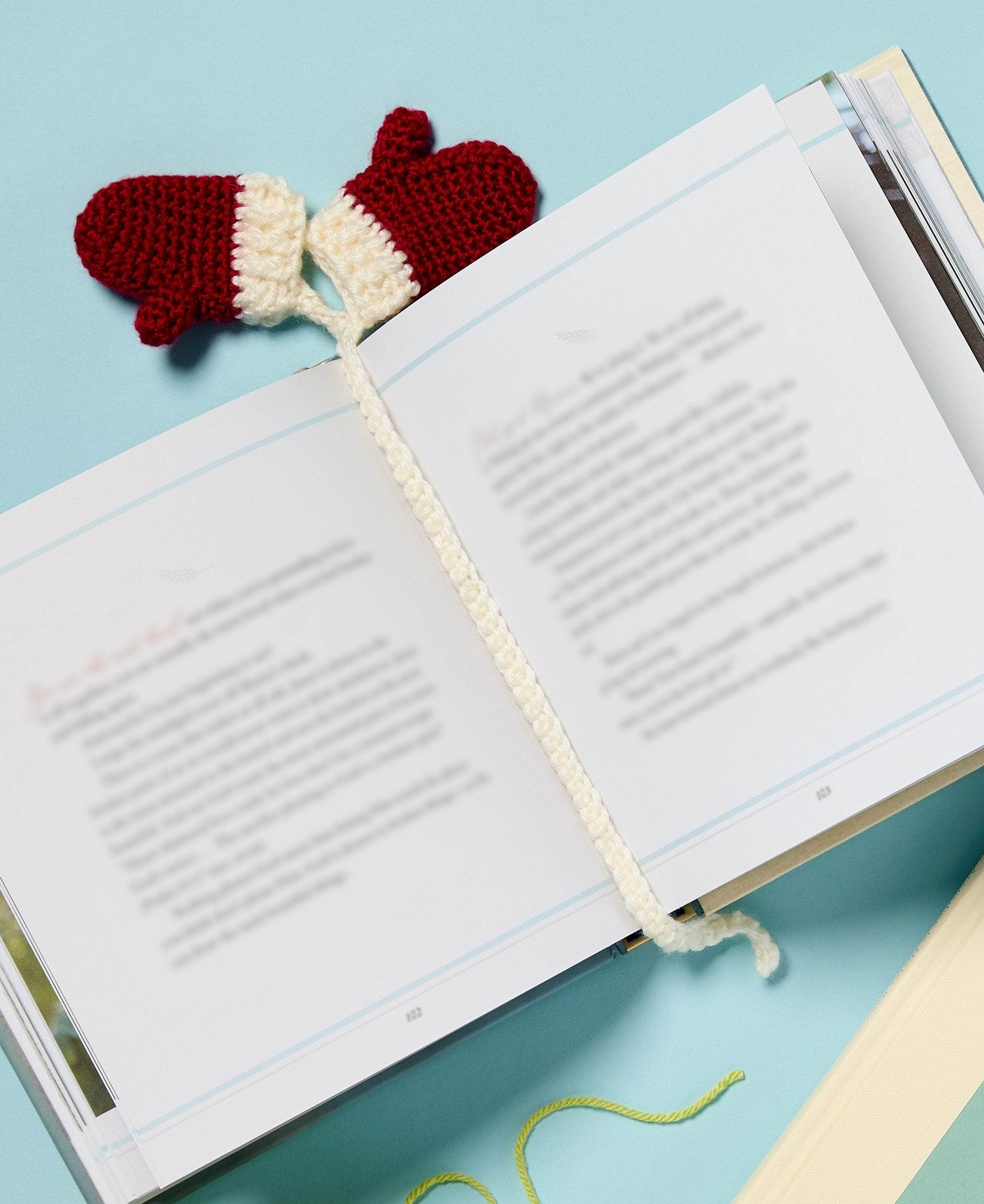 Winter Whisper Mitten Bookmark – Premier Yarns