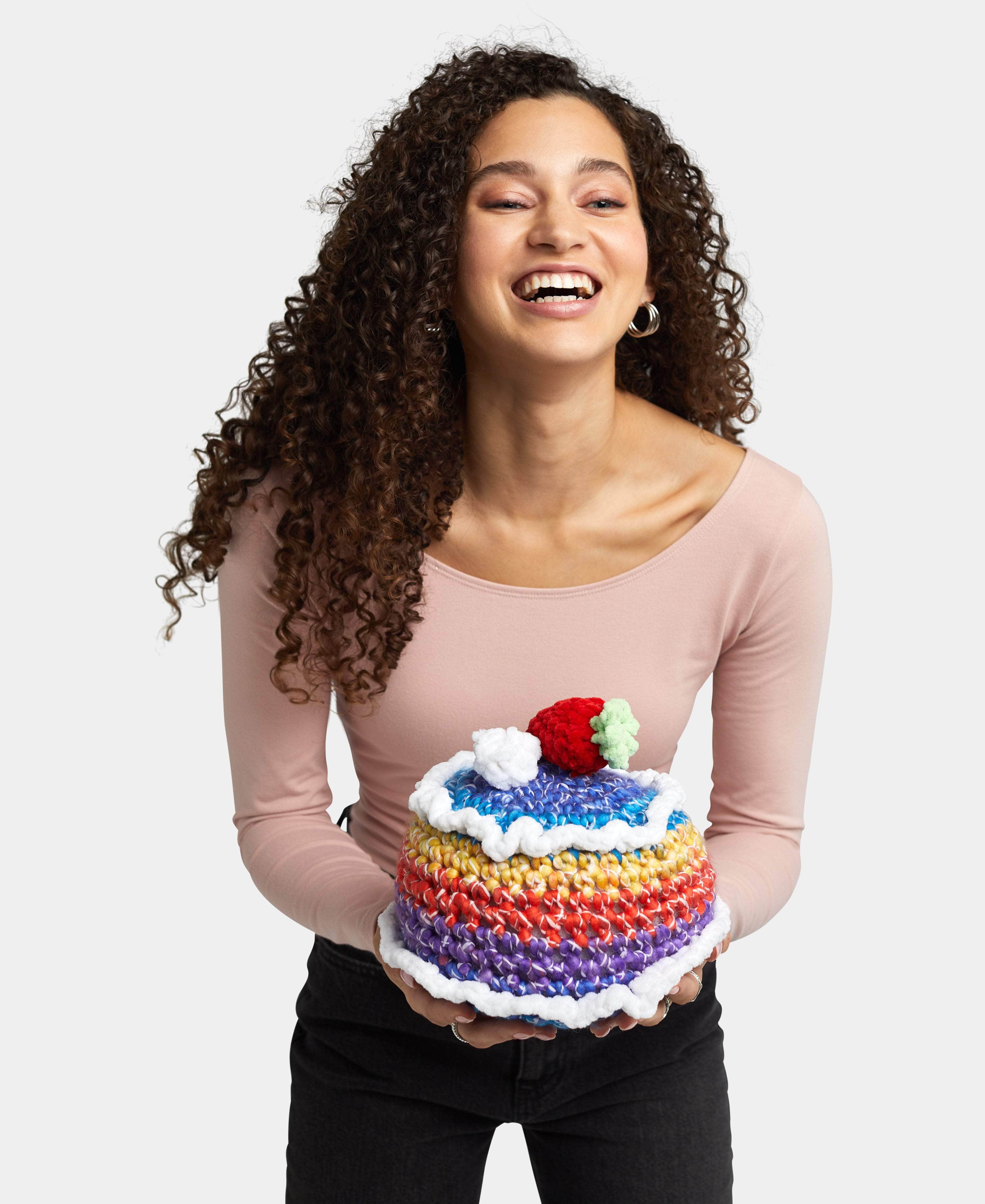 Strawberry Rainbow Cake – Premier Yarns