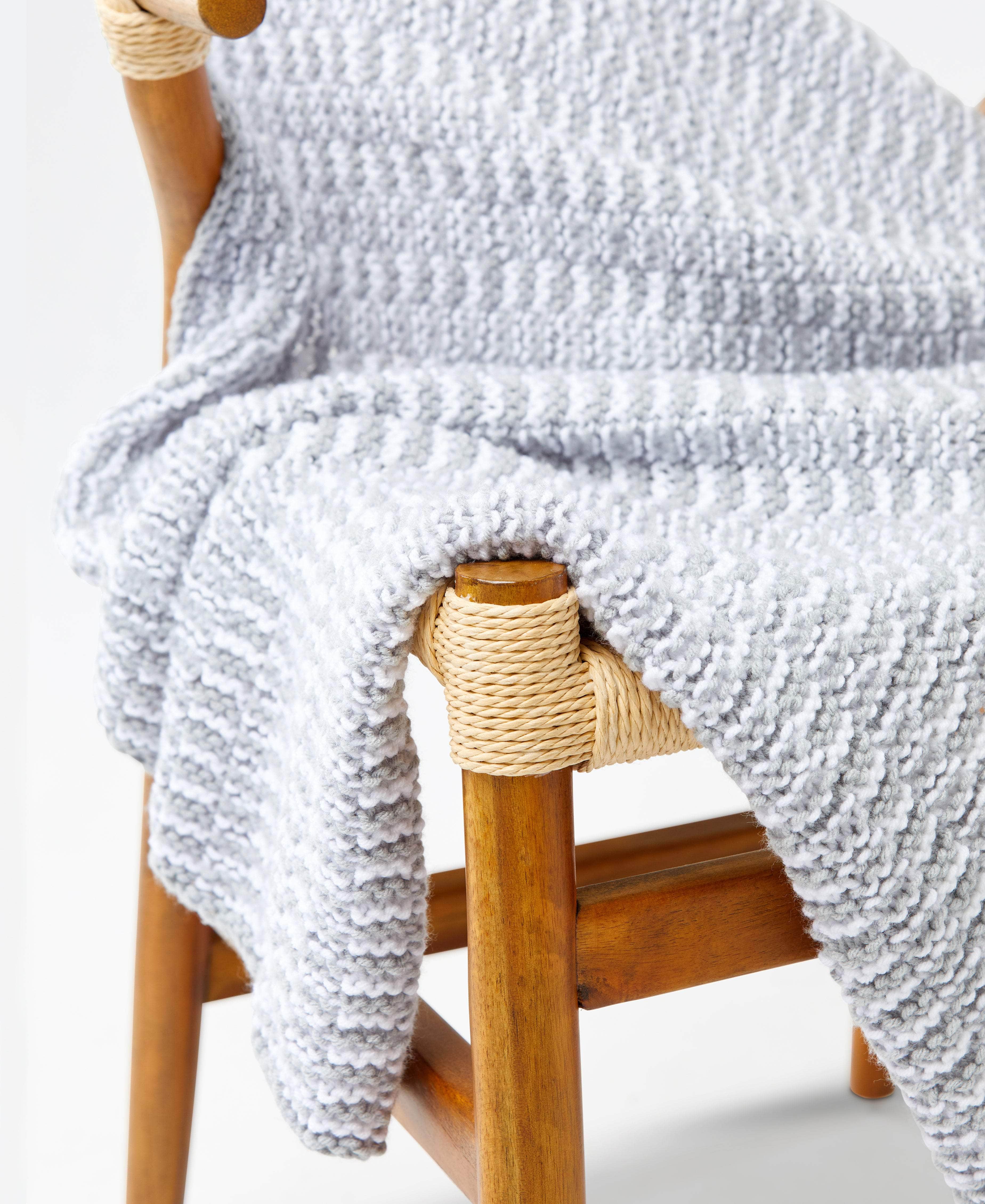 Broken Garter Throw – Premier Yarns