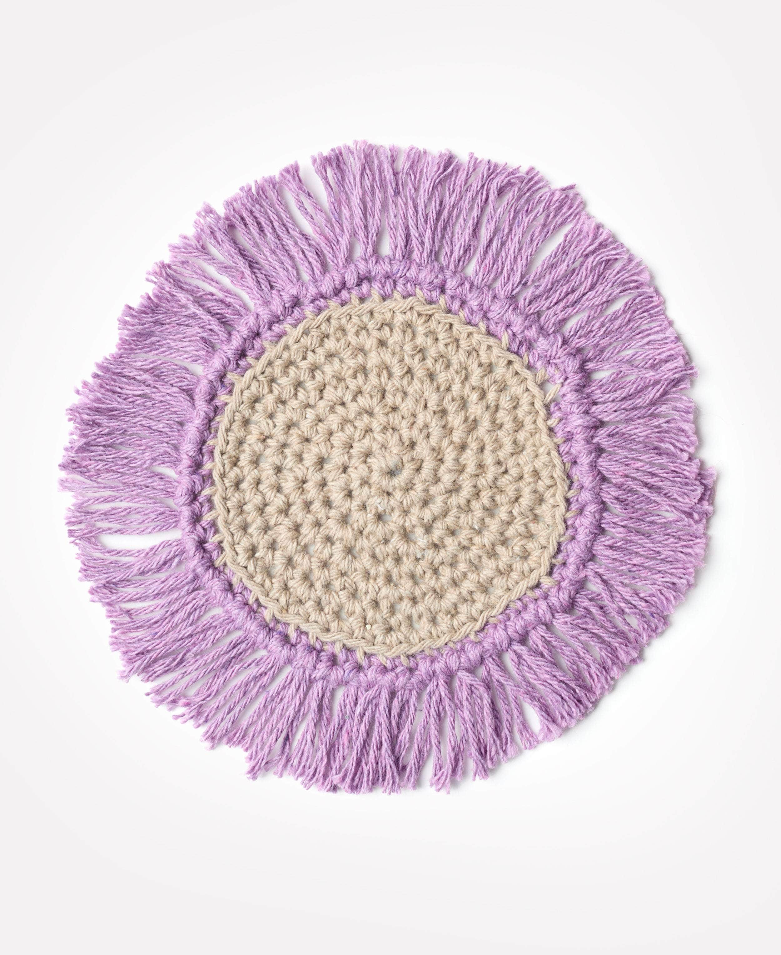 Fringe Candle Coaster – Premier Yarns