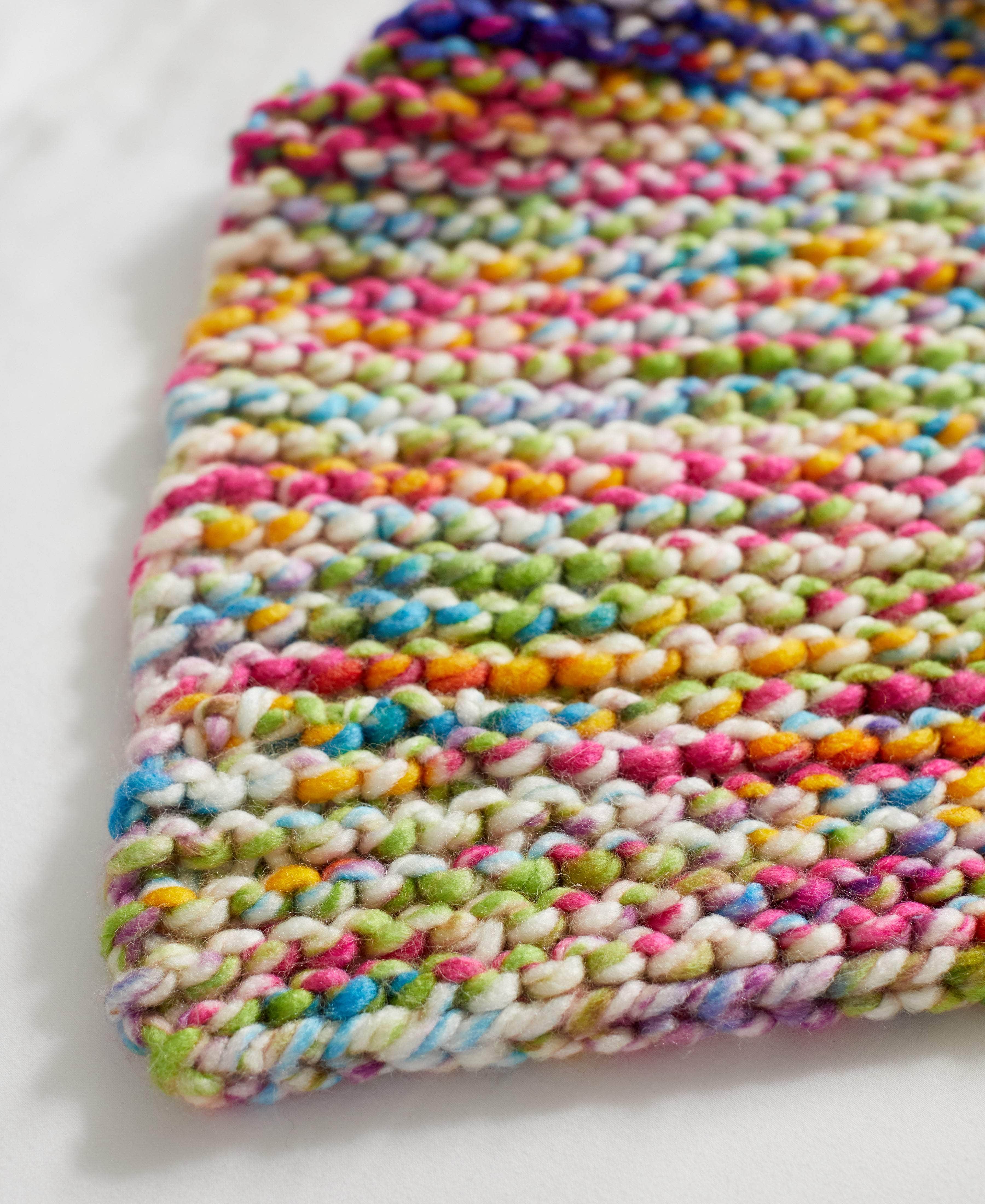 Garter Stripe Throw – Premier Yarns