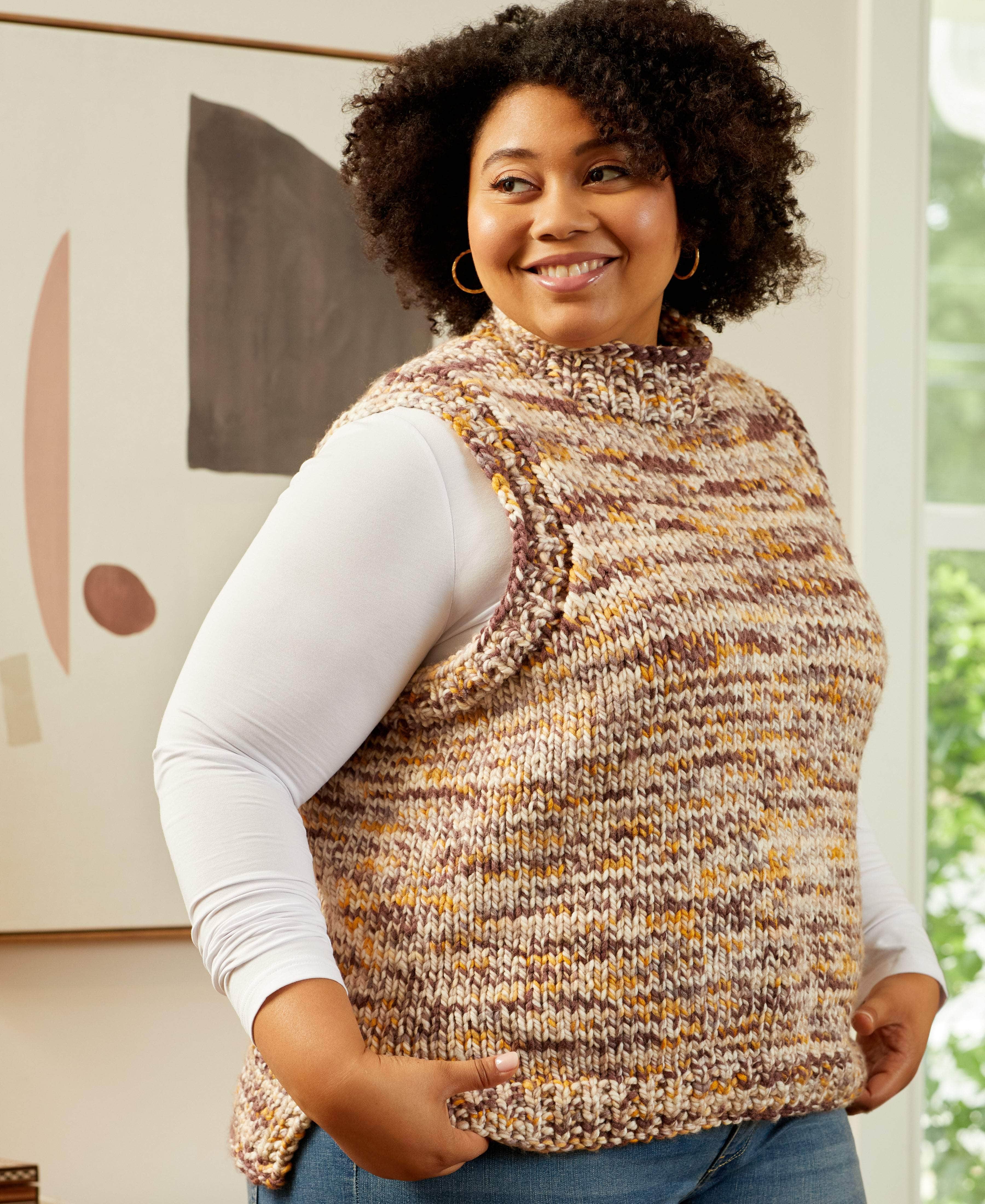 Slipover Vest – Premier Yarns