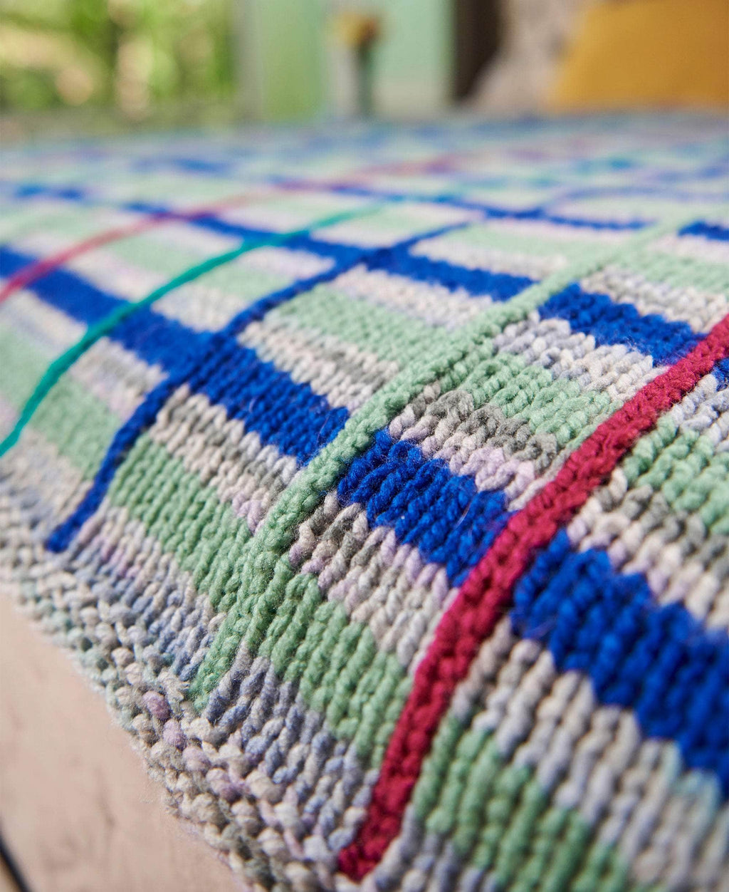 Tweed and Plaid Blanket – Premier Yarns