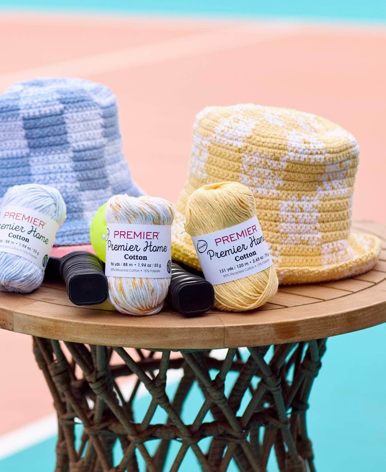 Checkmate Bucket Hat – Premier Yarns