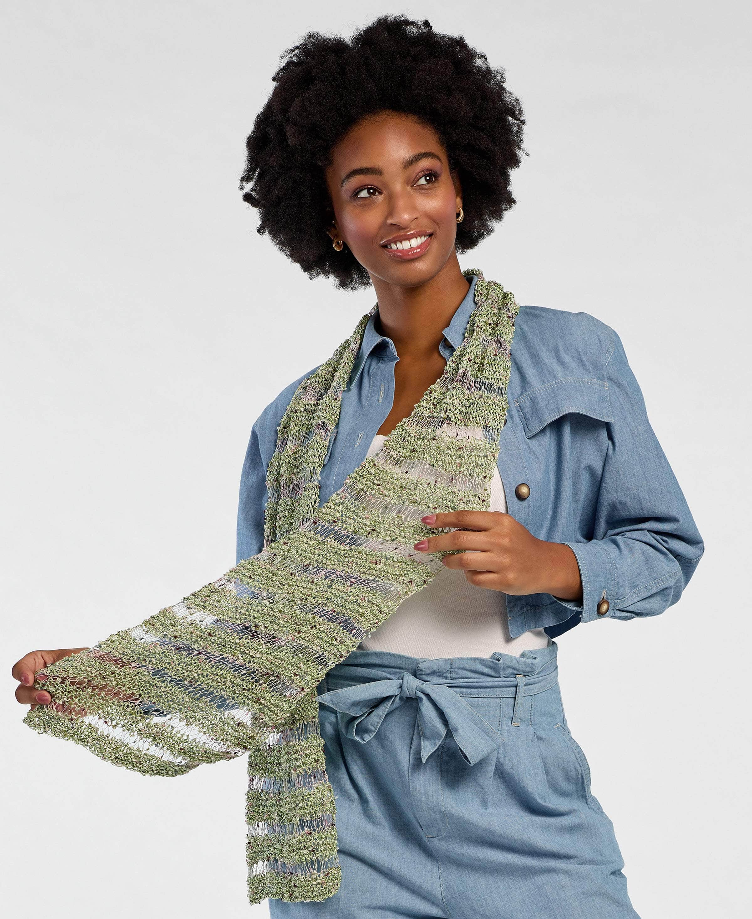 Drop Stitch Scarf – Premier Yarns