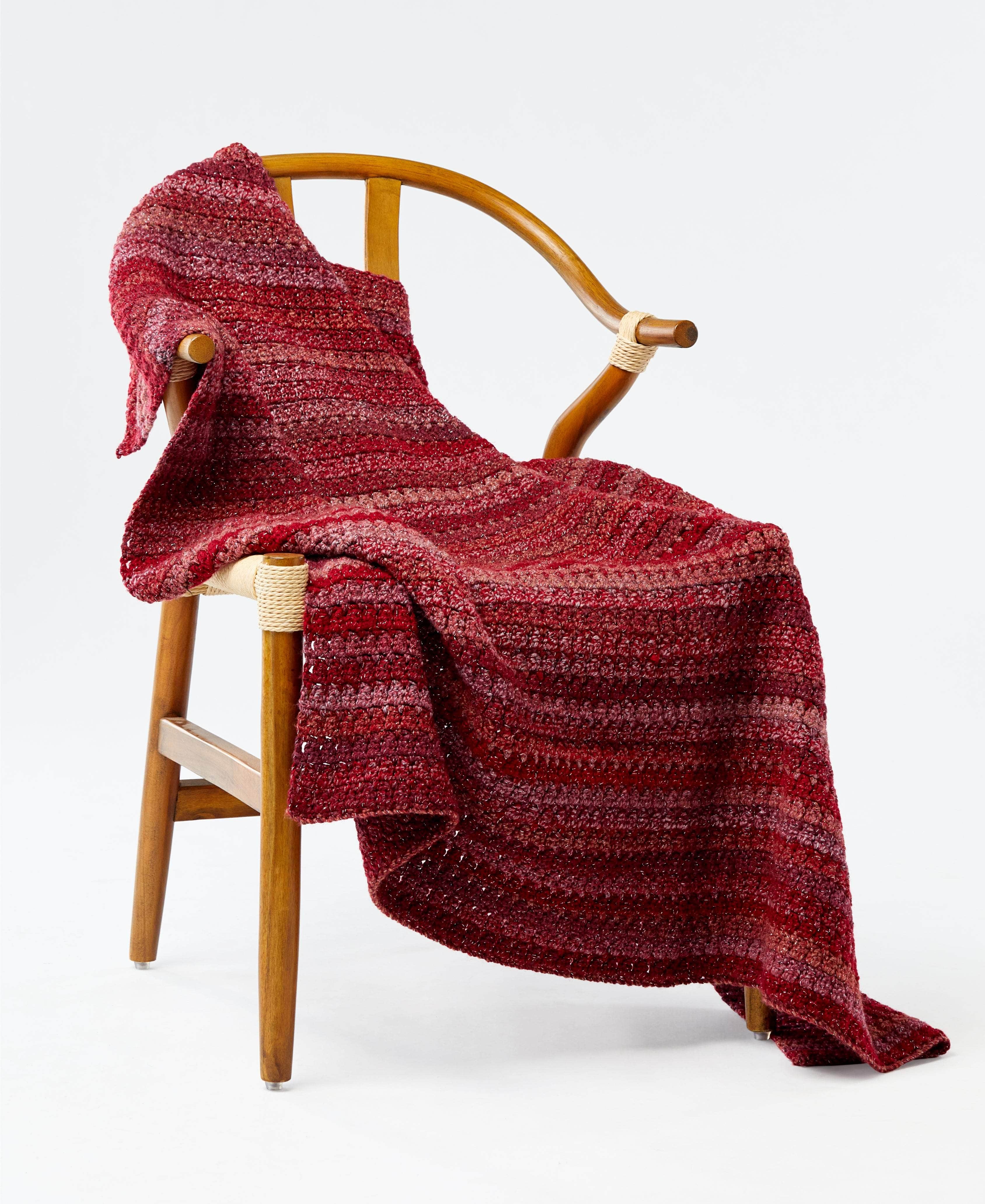 Puzzle Shimmer Arden Throw – Premier Yarns