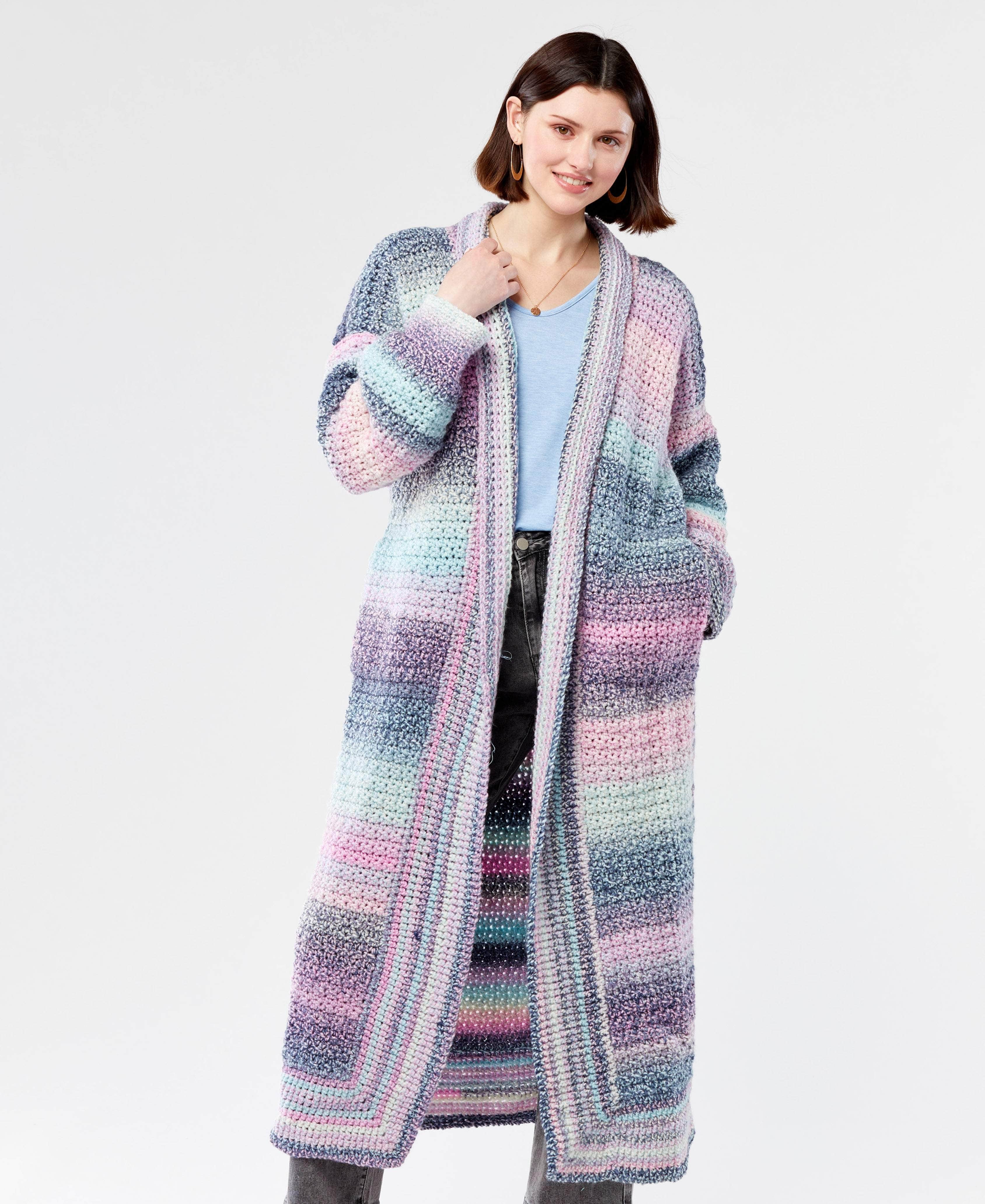 Maxi Pocket Cardigan – Premier Yarns