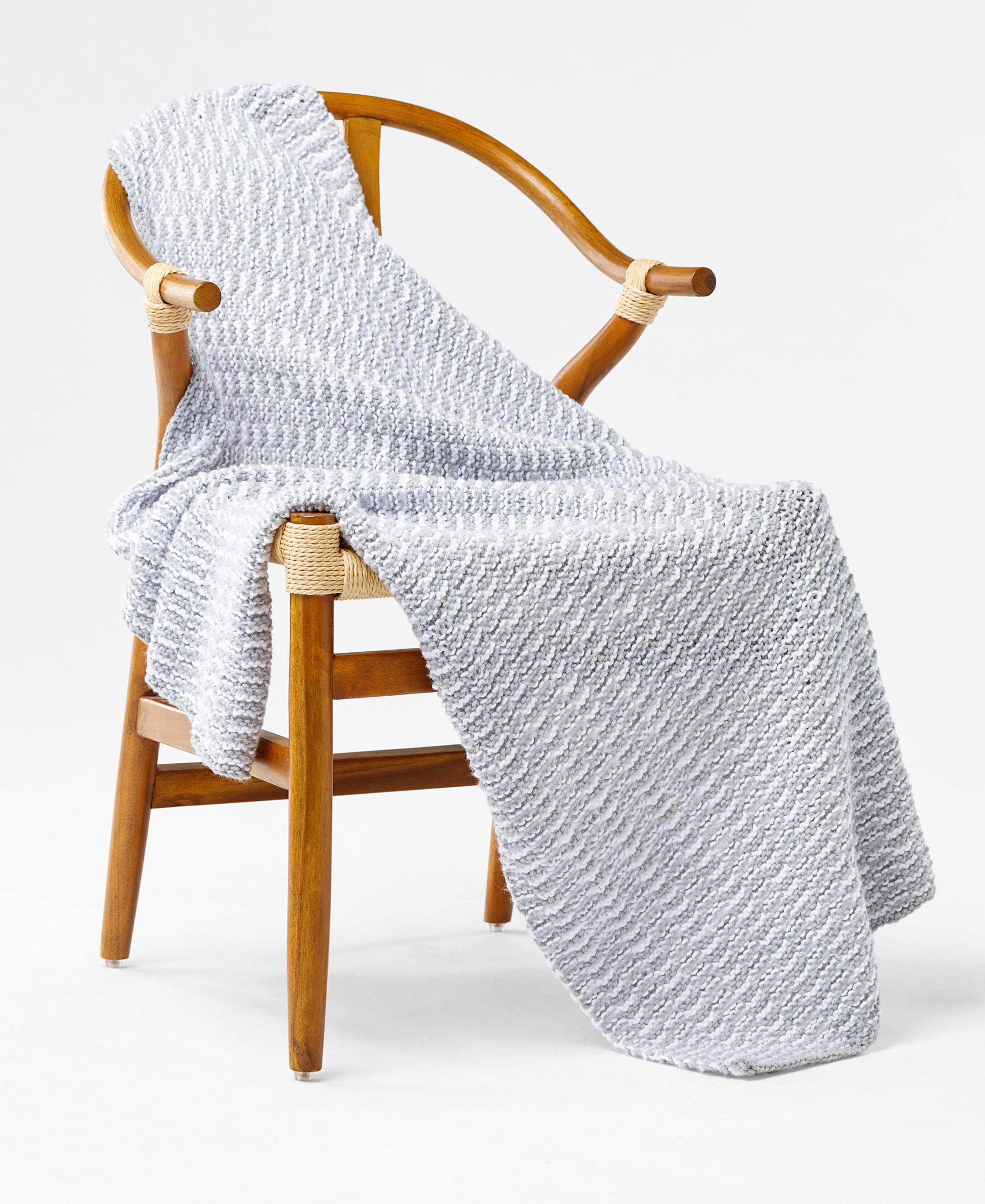 Broken Garter Throw – Premier Yarns