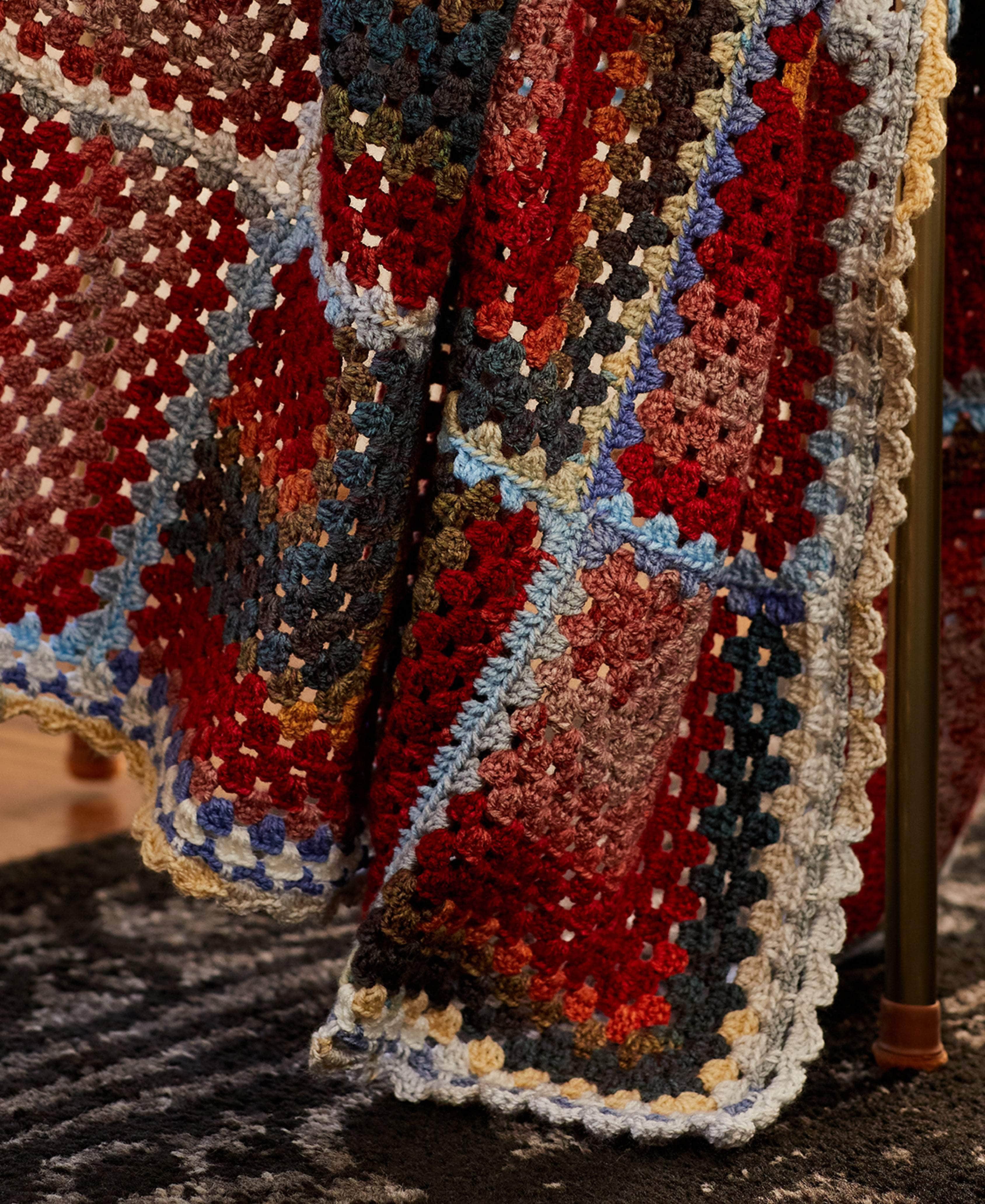 Marvelous Miter Afghan – Premier Yarns