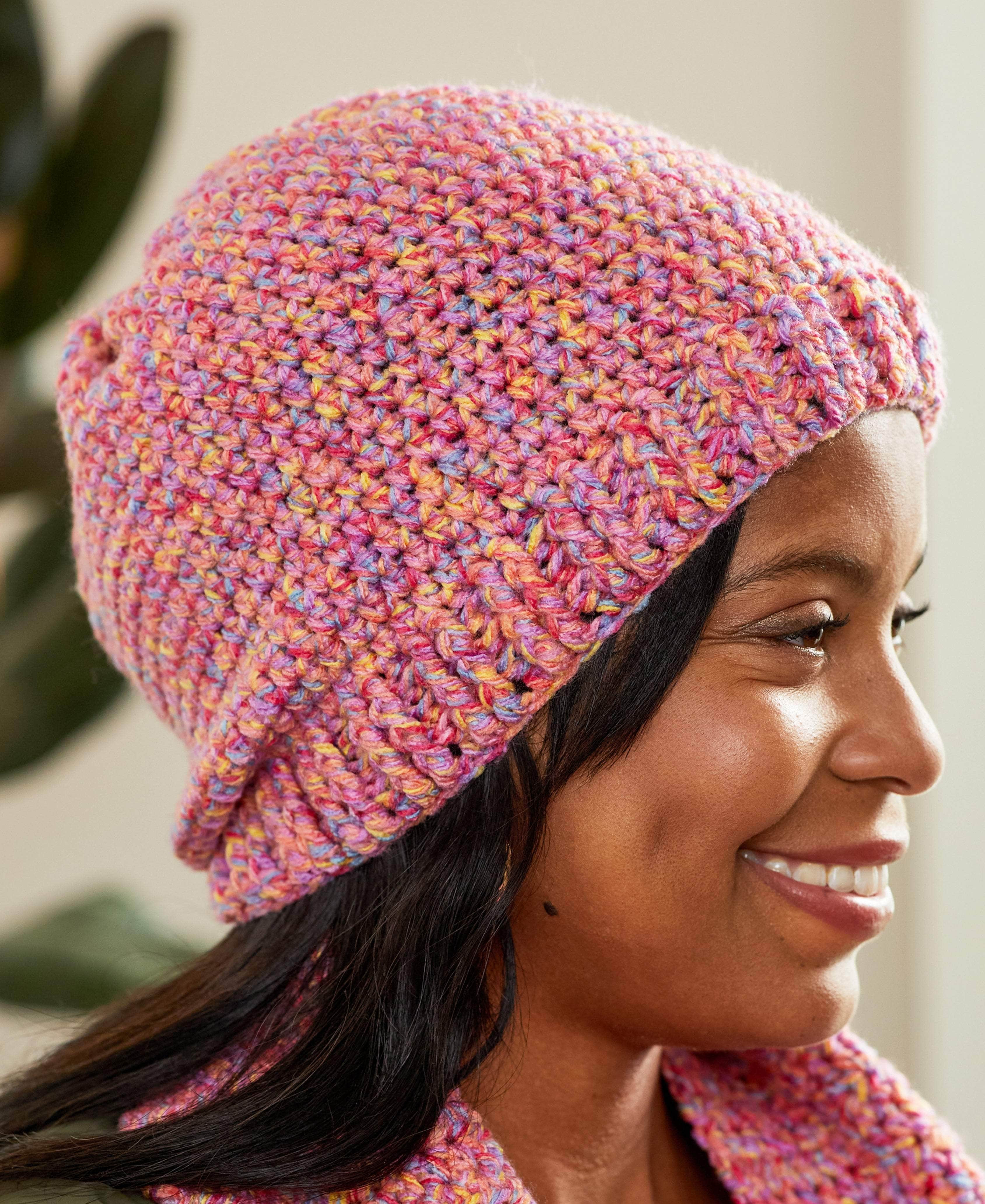 Mosaic Hat and Scarf – Premier Yarns