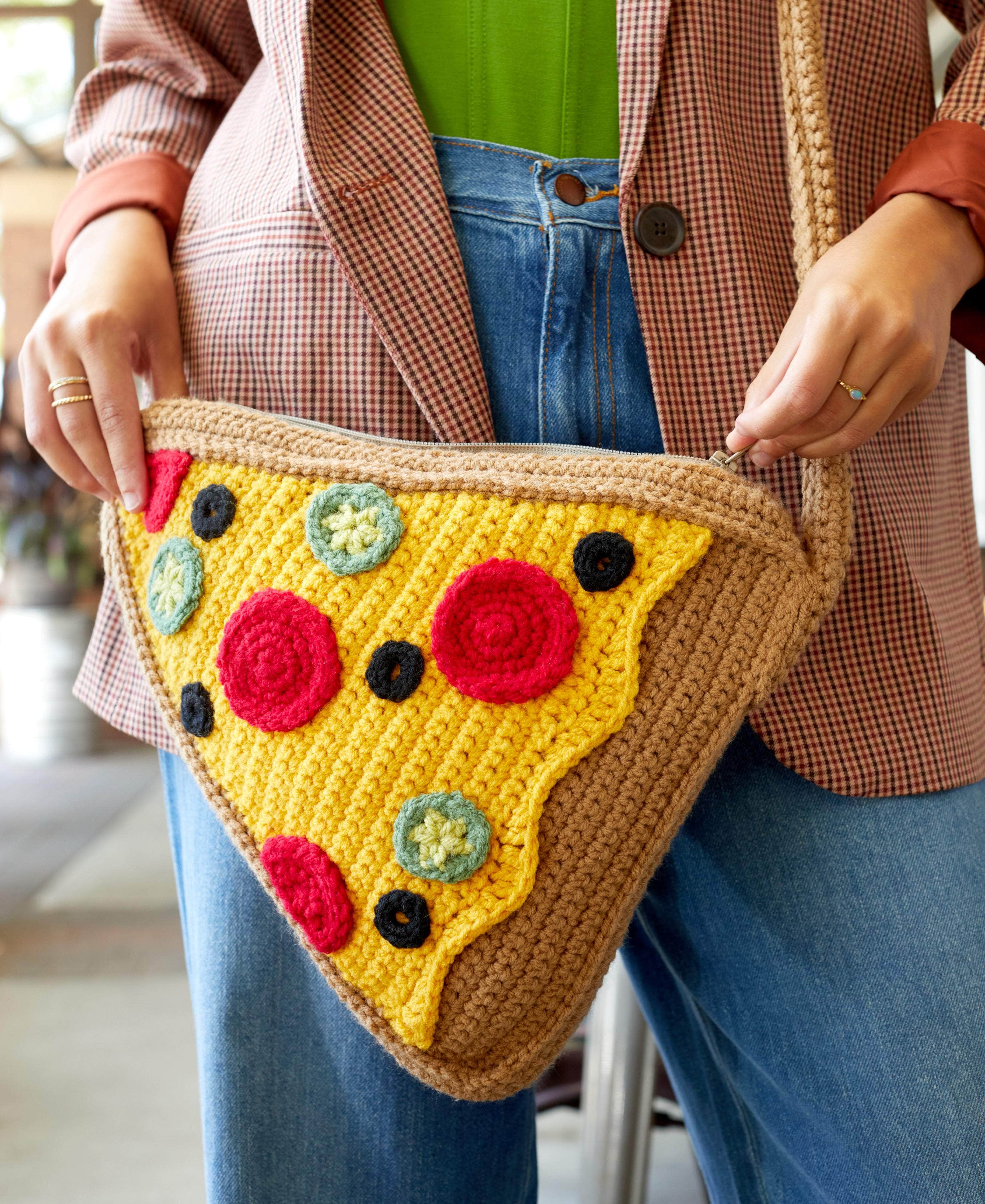 Pepperoni Pizza Purse – Premier Yarns
