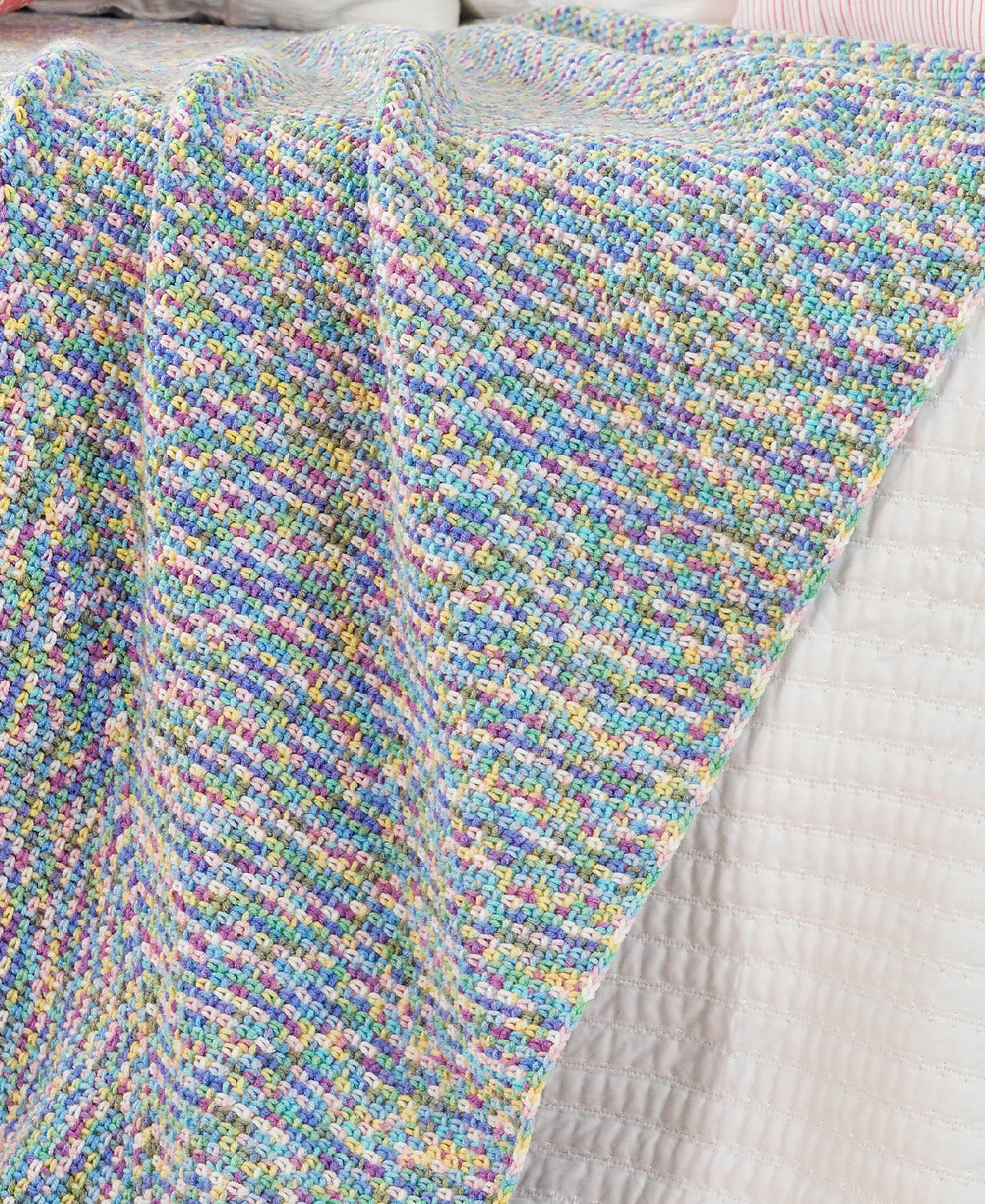 Pixelated Throw – Premier Yarns