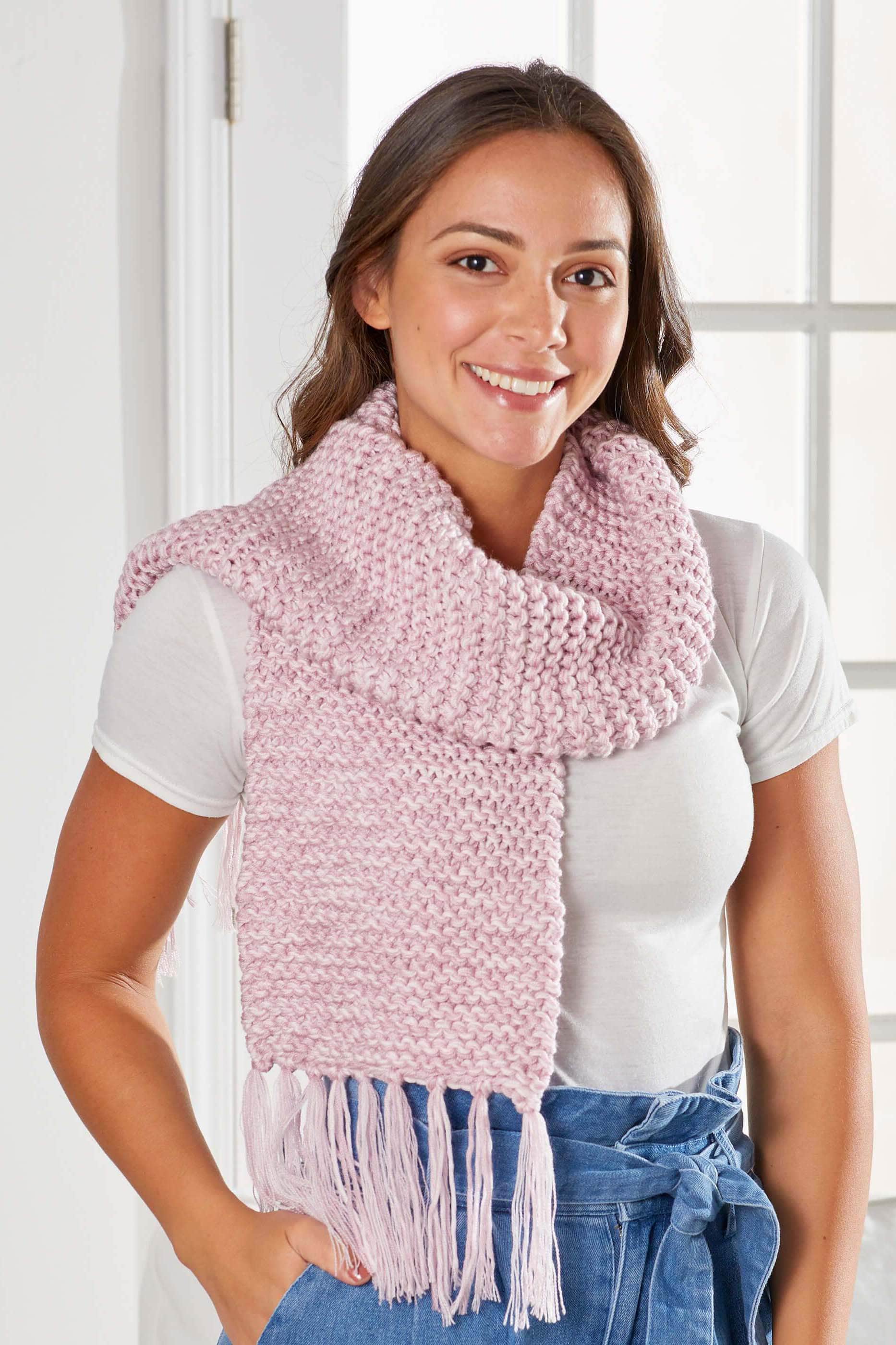Chunky Garter Scarf – Premier Yarns