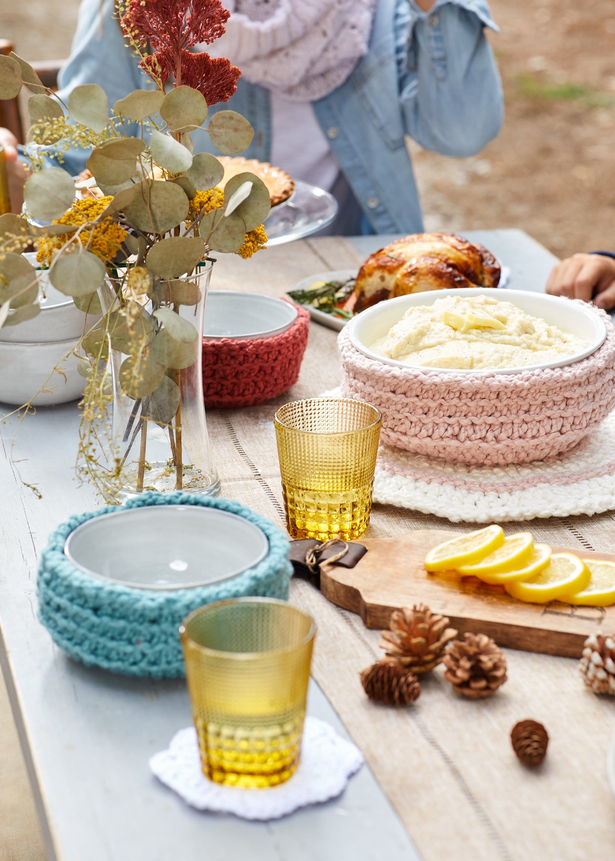 Bowl Cover Trio – Premier Yarns
