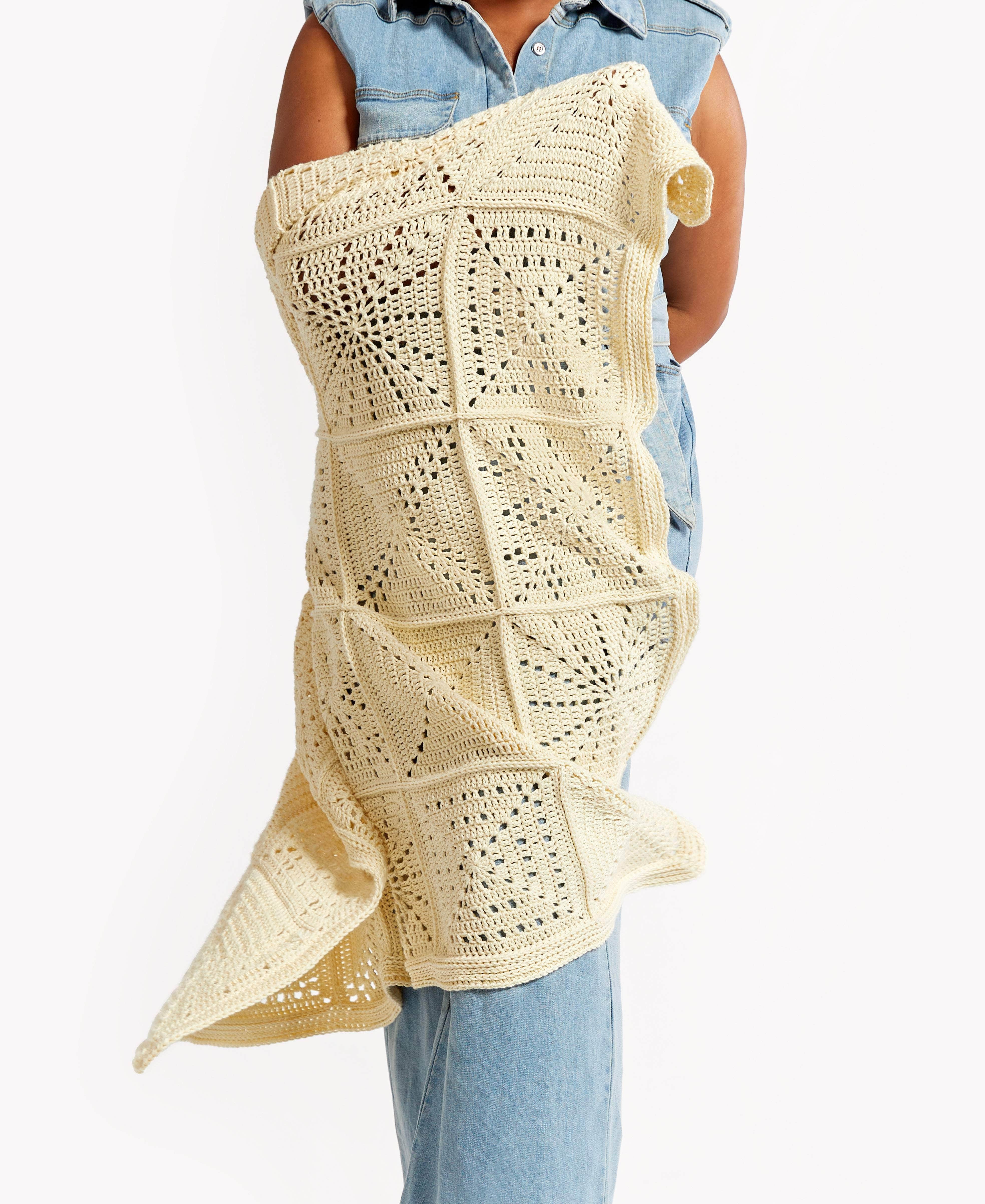 Mixed Motif Blanket – Premier Yarns