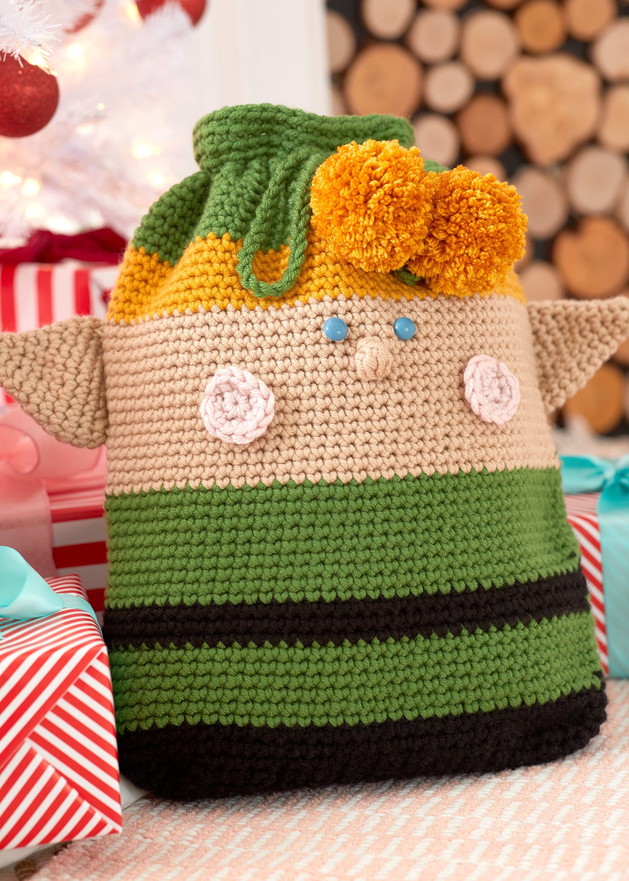 Crochet Elf Gift Bag – Premier Yarns