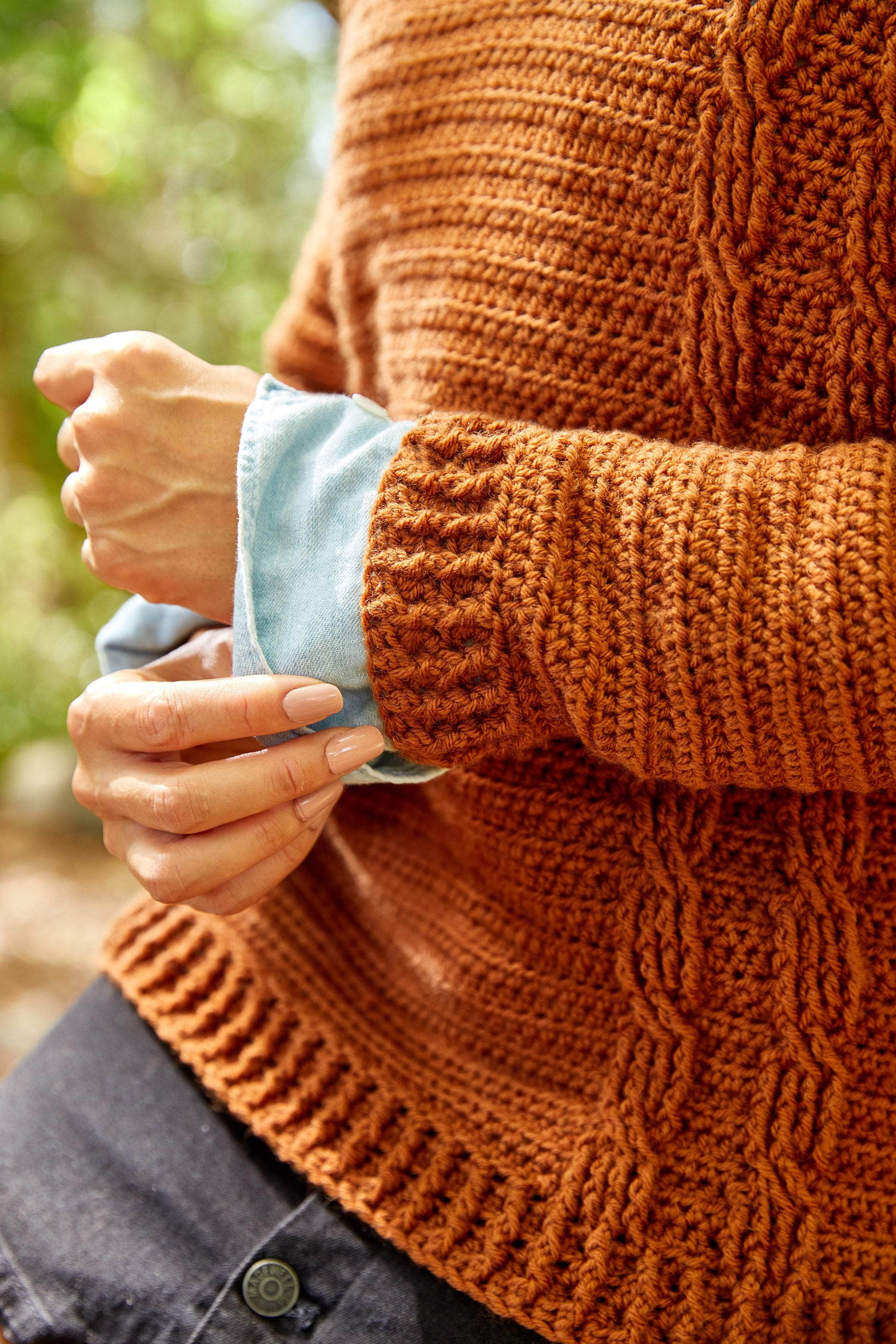 Cabled Pullover – Premier Yarns