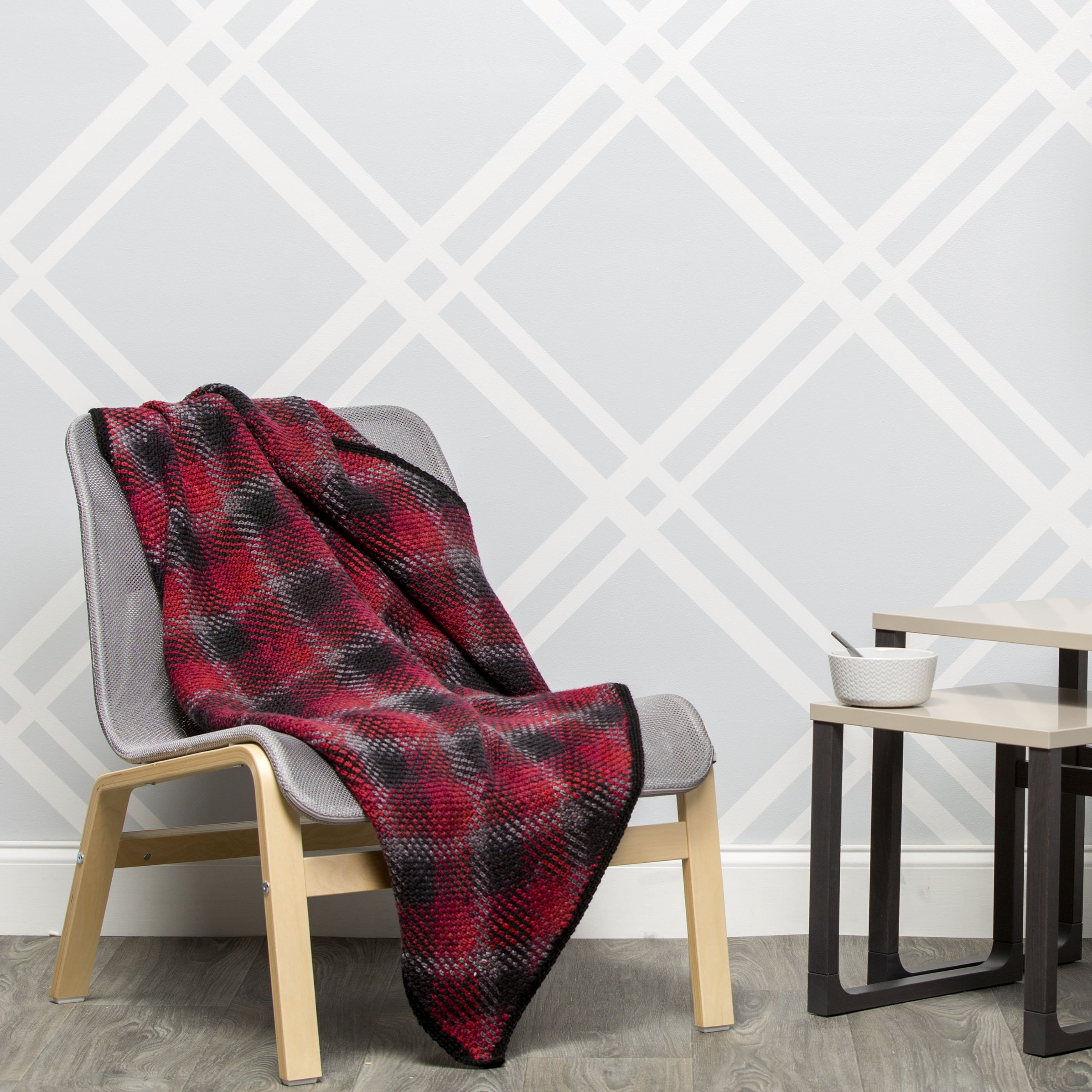 Buffalo Plaid Throw – Premier Yarns