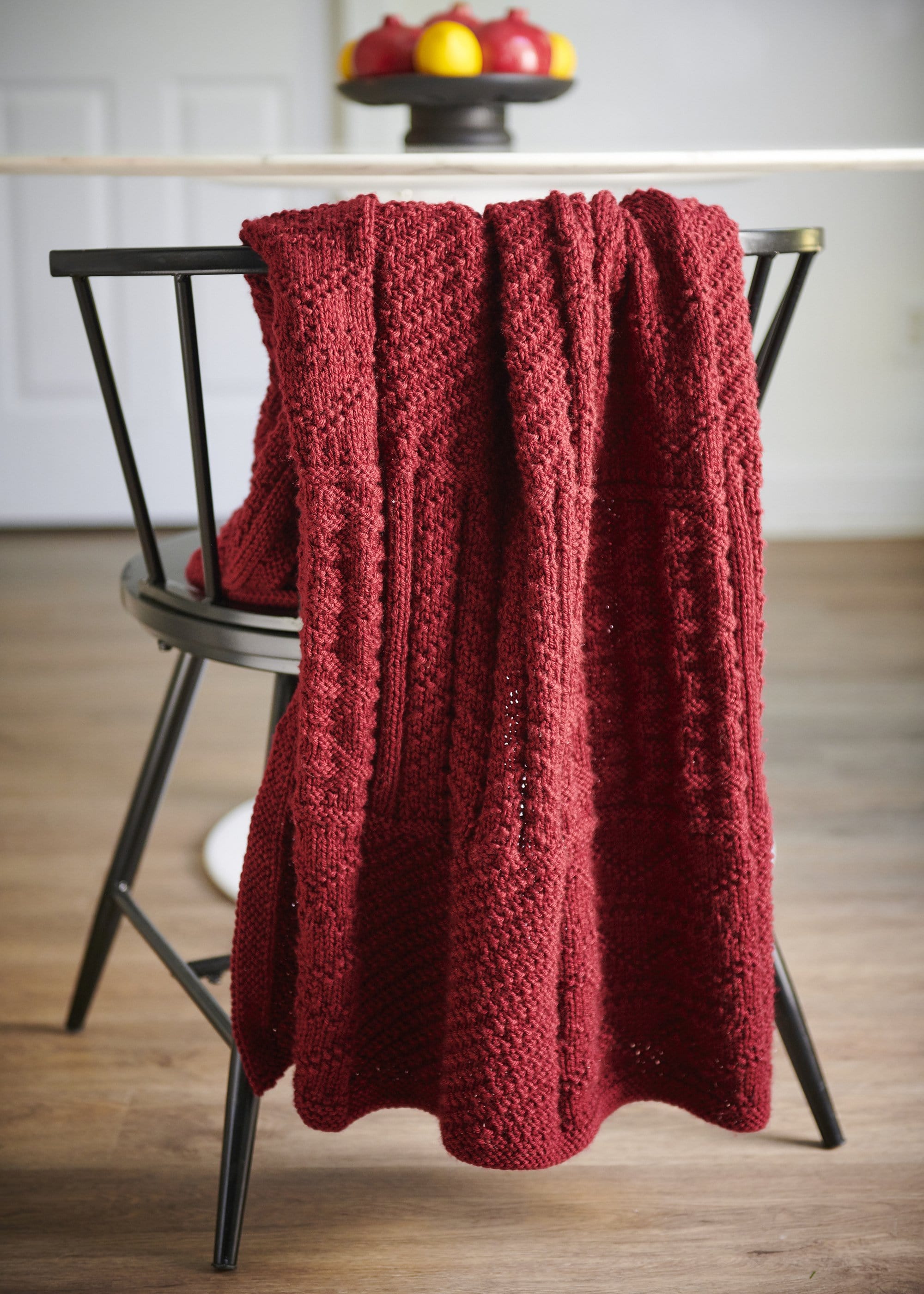 Textured Patches Throw – Premier Yarns