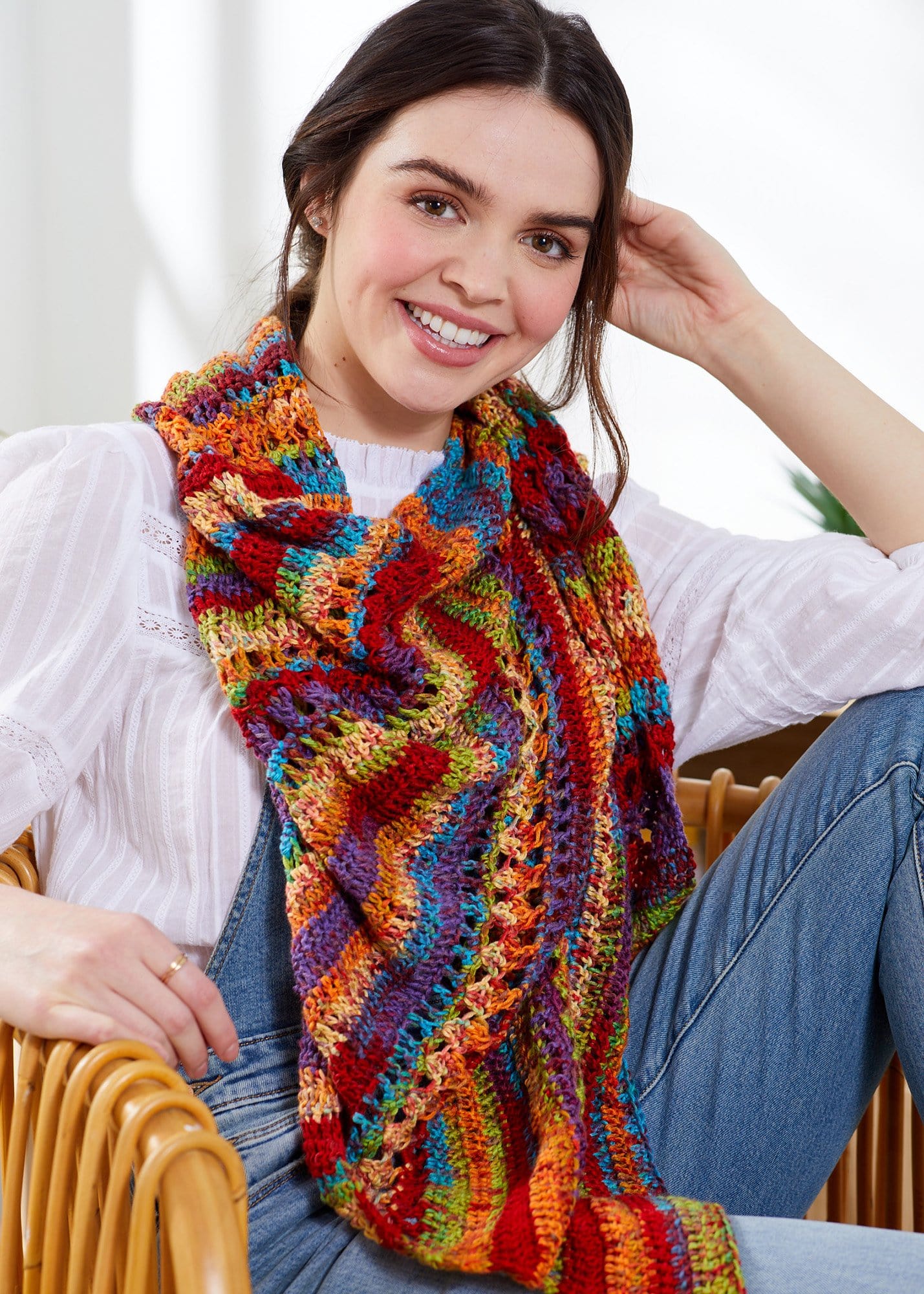 Garden Trellis Shawl – Premier Yarns