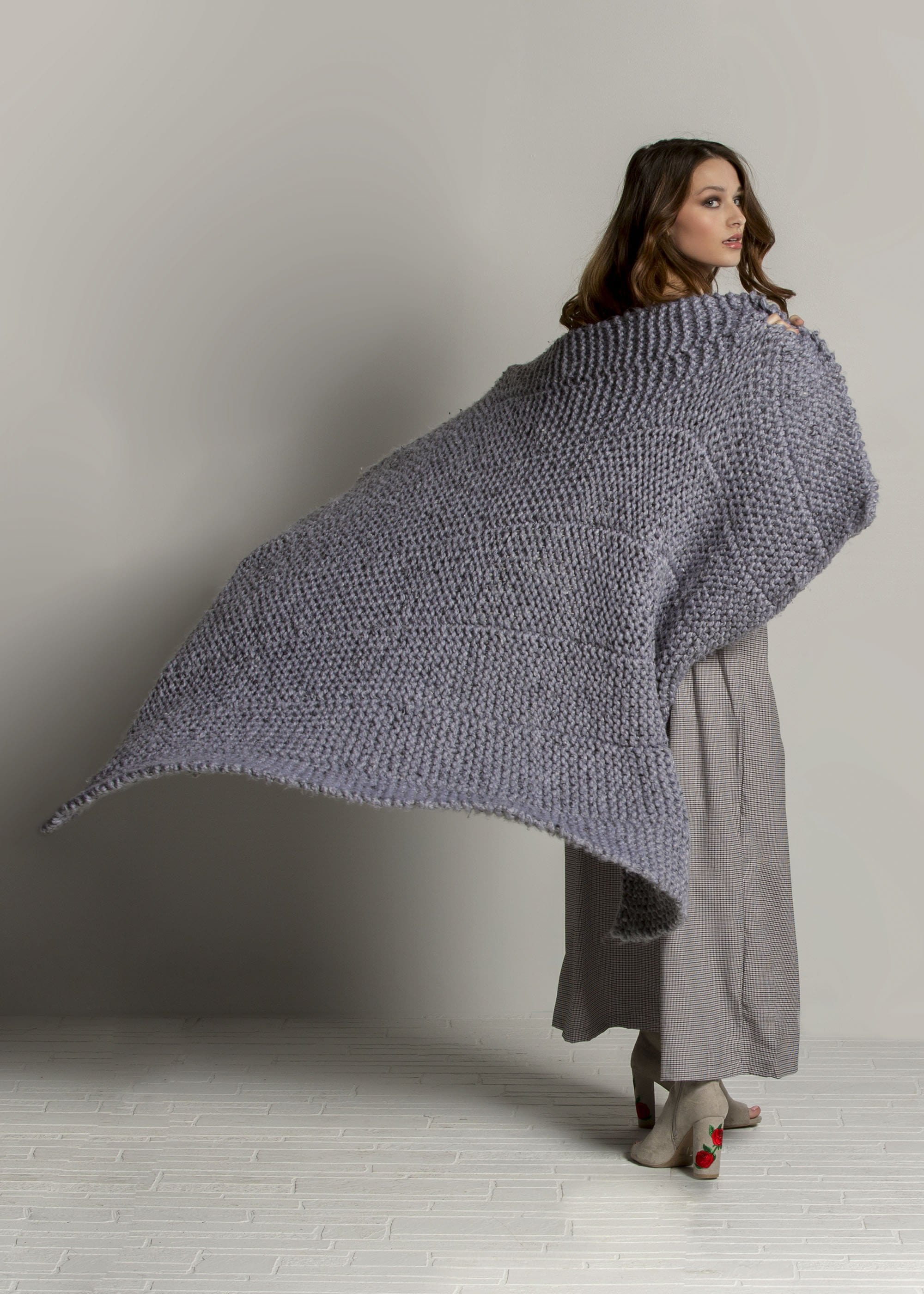 Double Garter Throw – Premier Yarns