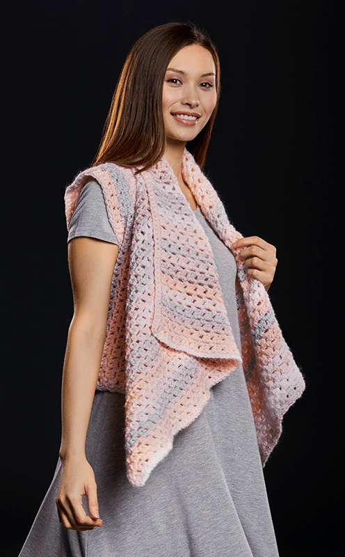 Premier® Waterfall Vest – Premier Yarns