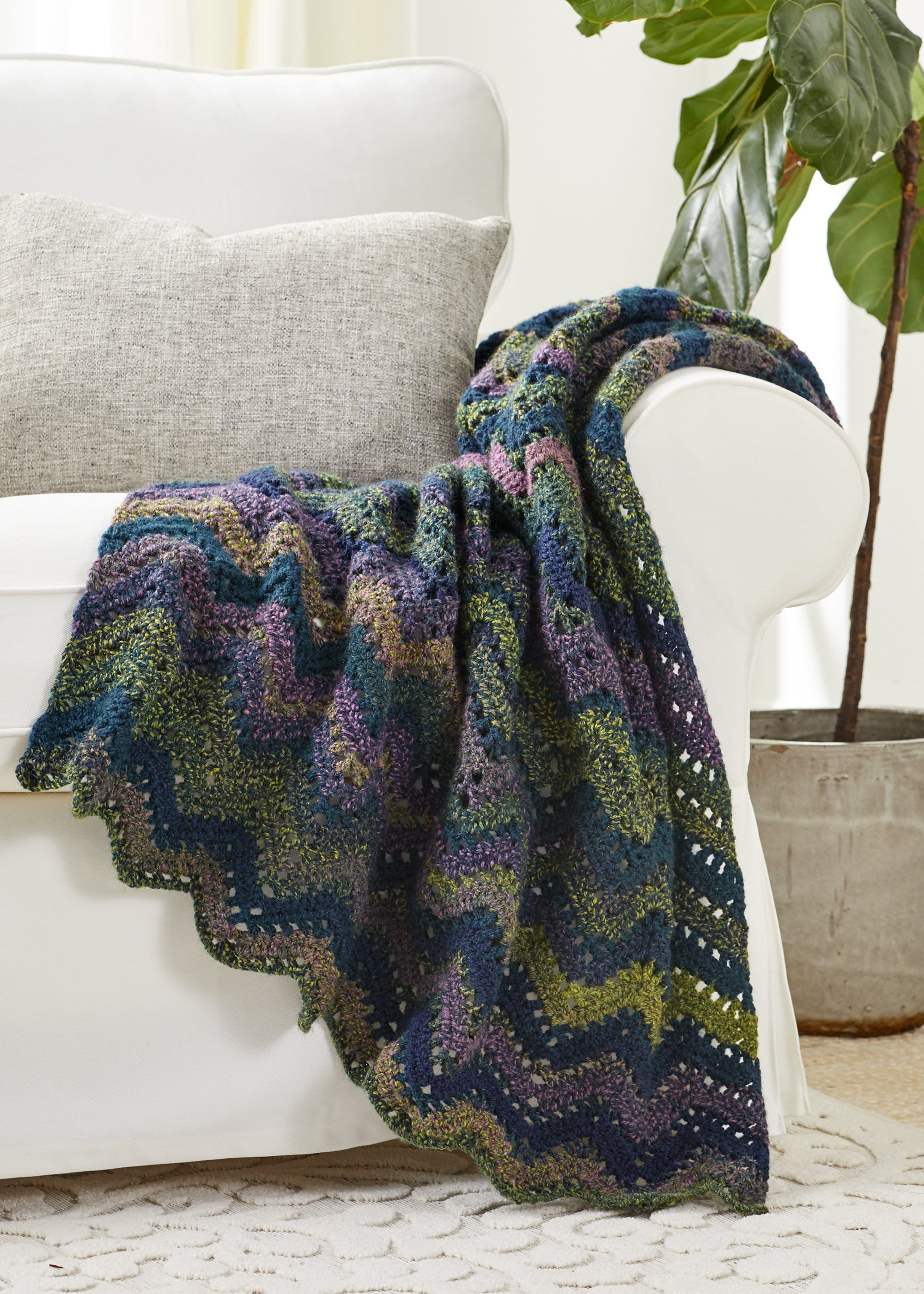 Cheyenne Chevron Throw – Premier Yarns