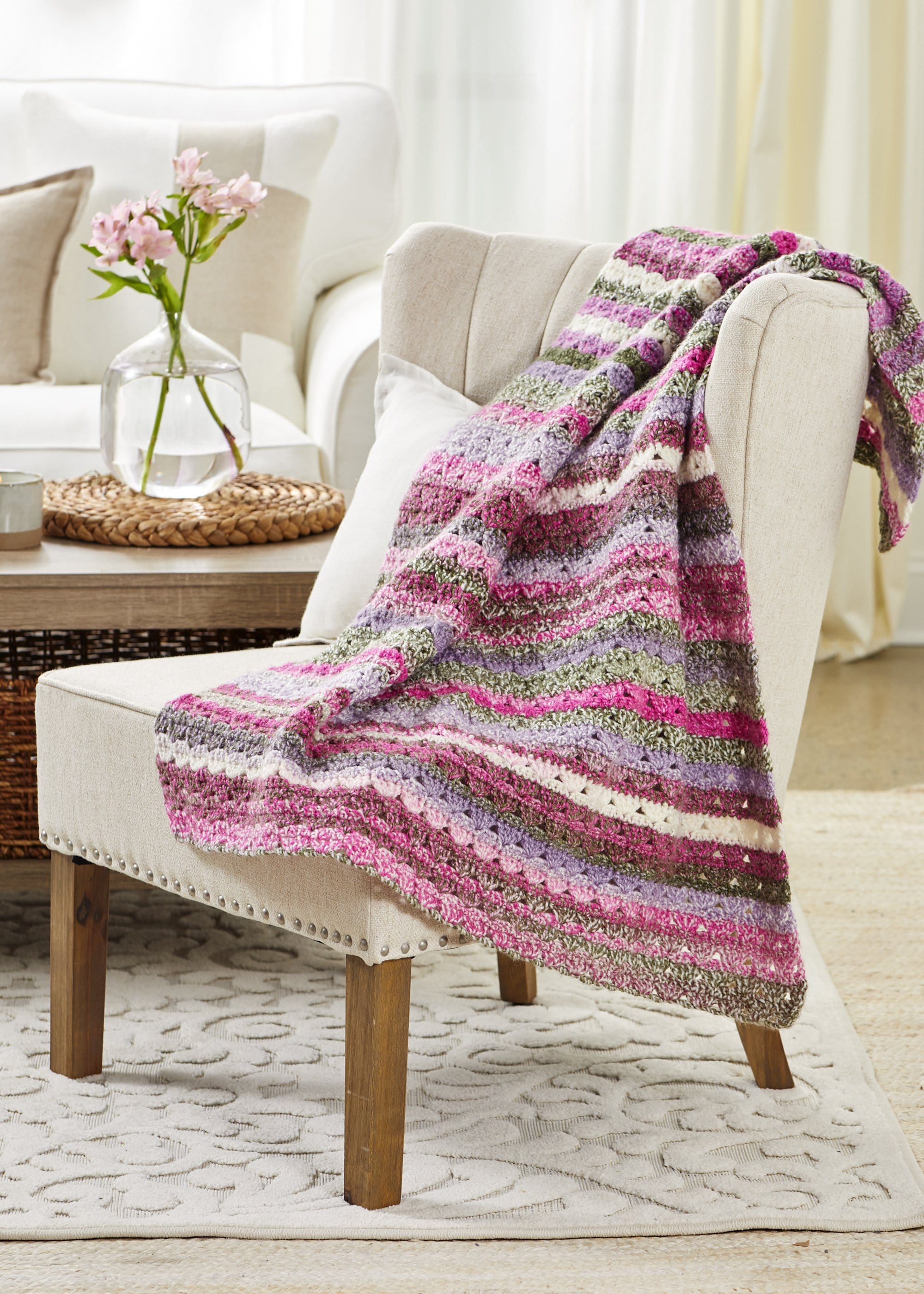 Springtime Throw – Premier Yarns