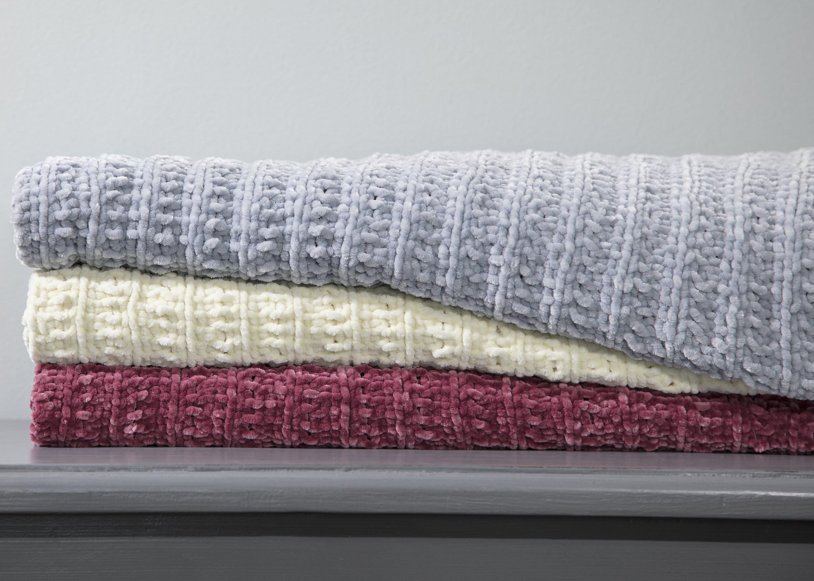 Cozy Rib Throw – Premier Yarns