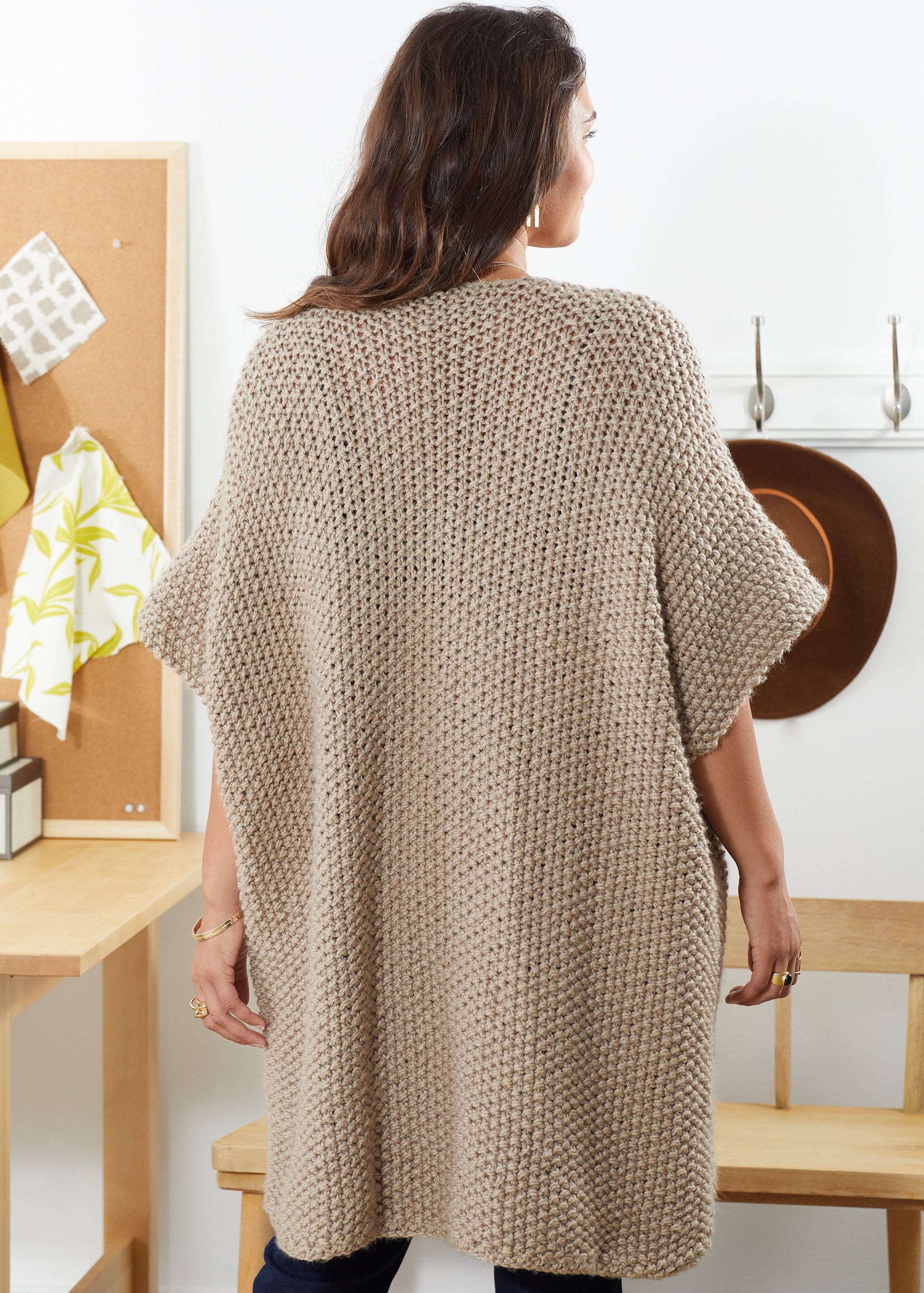 Seed Stitch Cardi – Premier Yarns