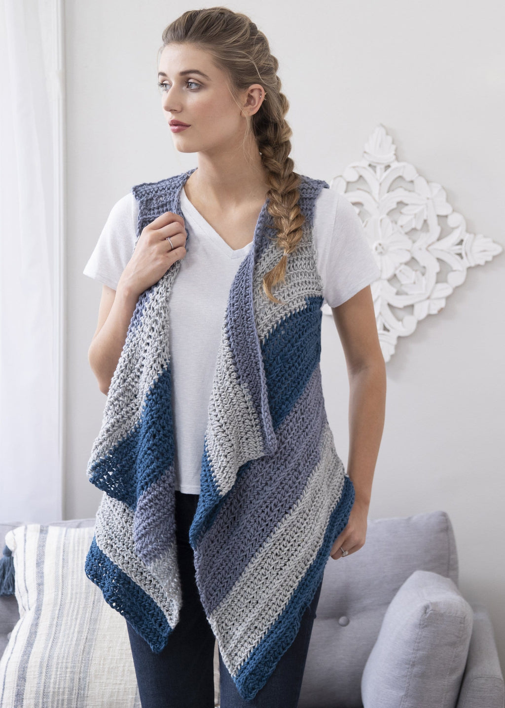 Cascade Vest – Premier Yarns