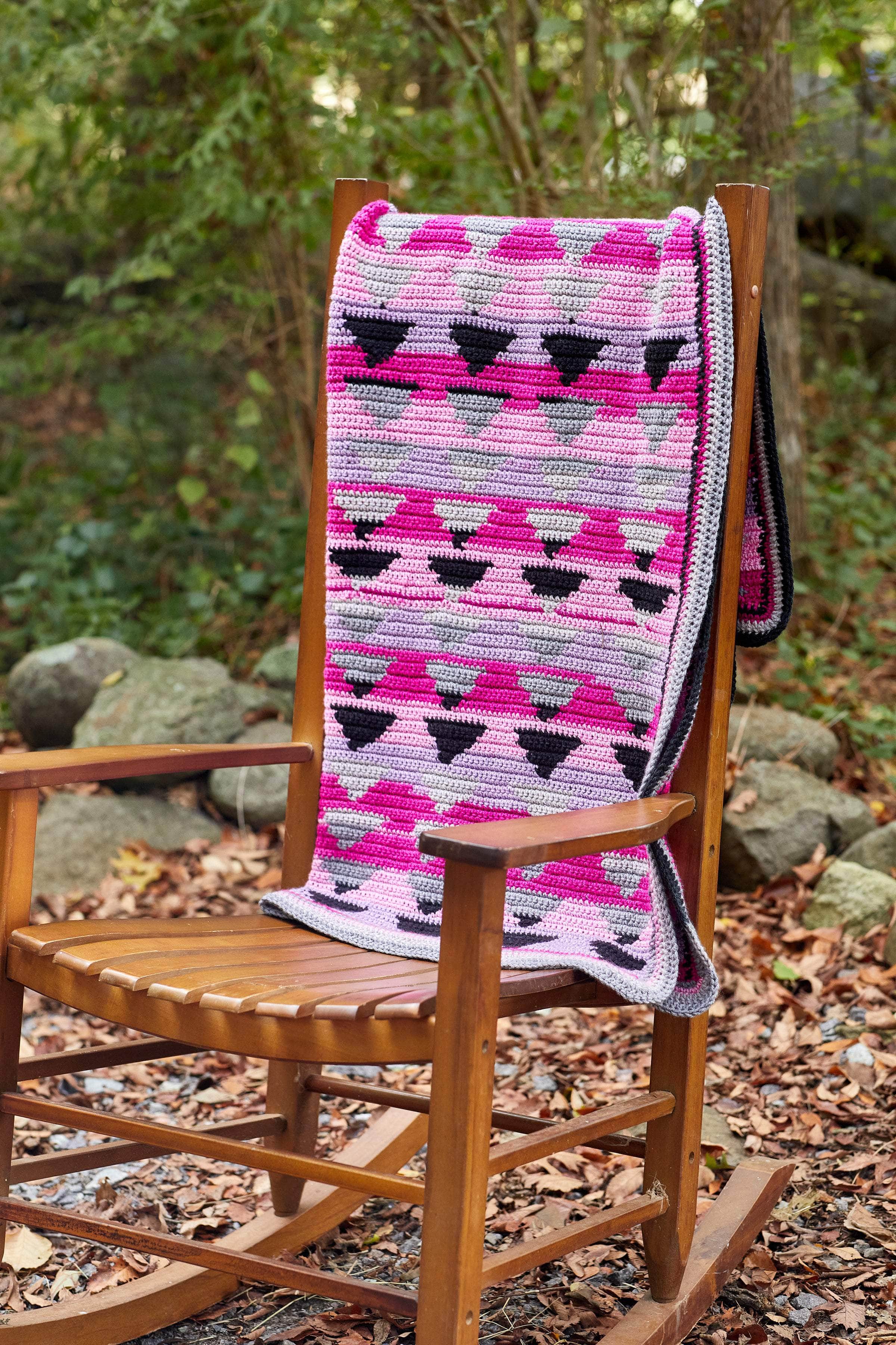 Triangle Fusion Blanket – Premier Yarns